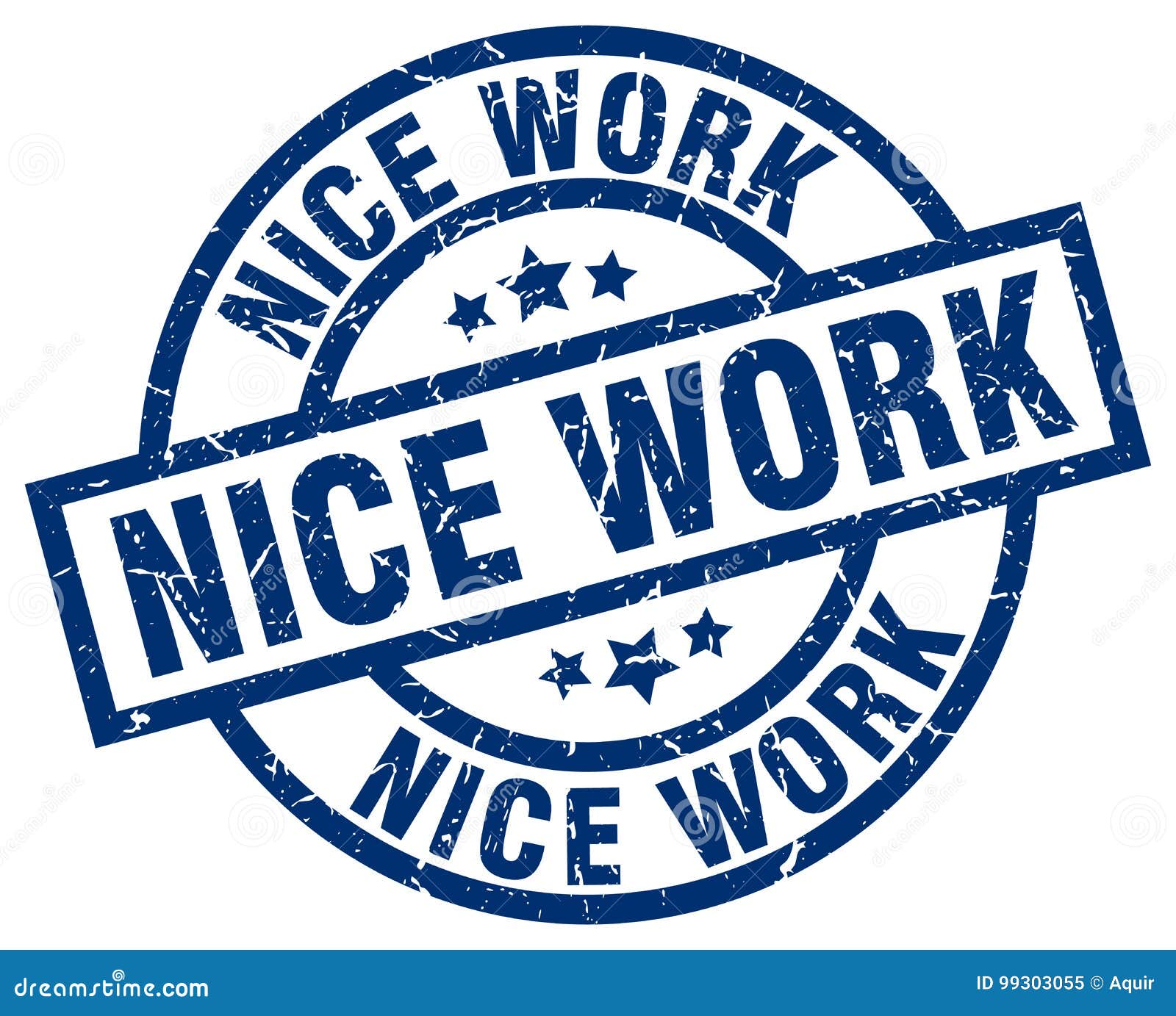 Nice work stamp stock vector. Illustration of vector - 99303055