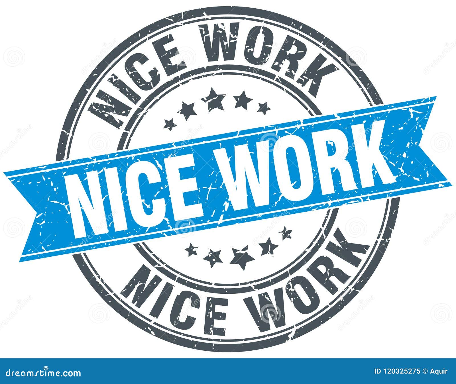 Nice work stamp stock vector. Illustration of grey, vector - 120325275