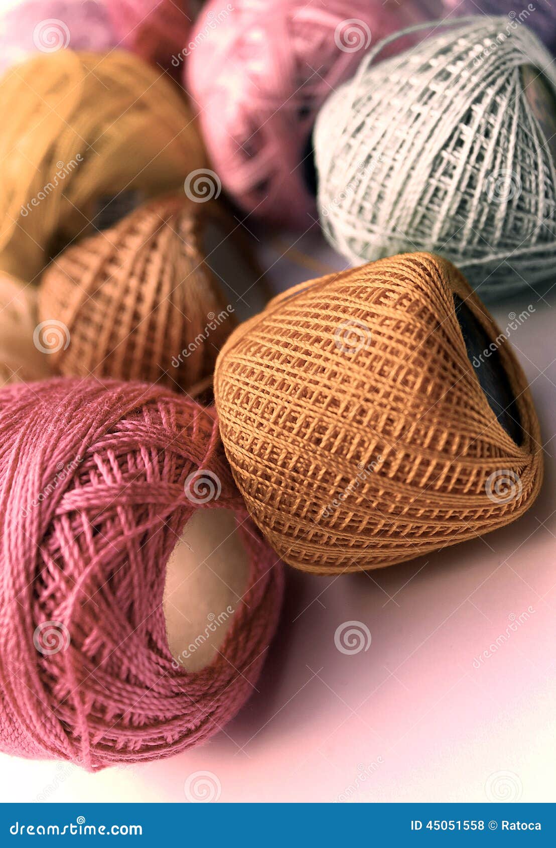 Nice yarn stock photo. Image of bundle, handmade, cotton - 45051558
