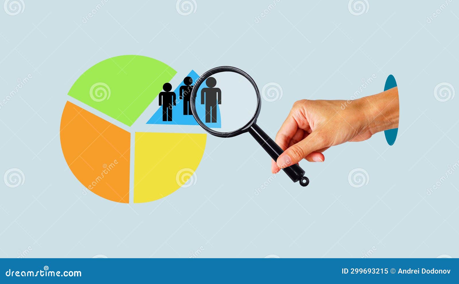 Niche Market and Customer Segmentation Concept. Targeting and ...