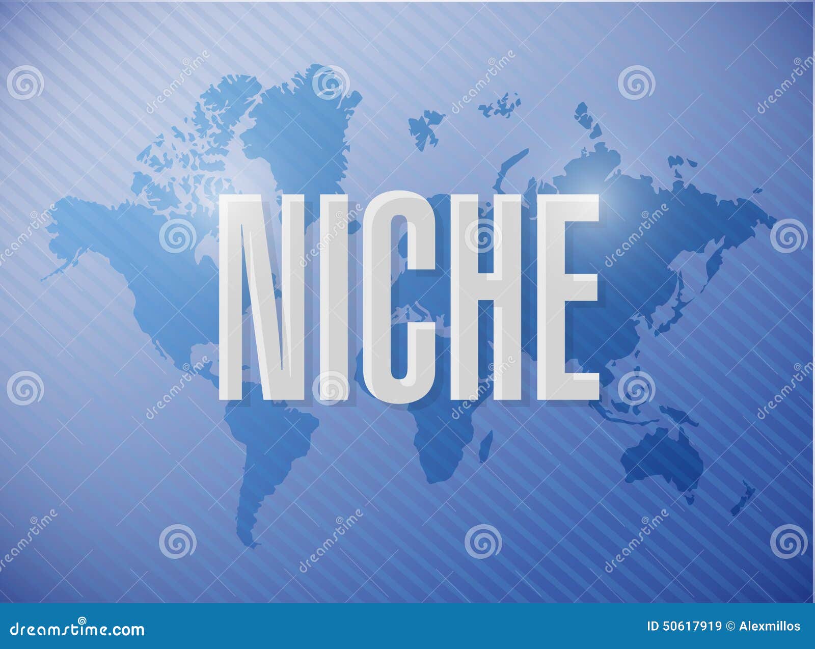 Niche Sign Illustration Design Stock Illustration - Illustration of ...