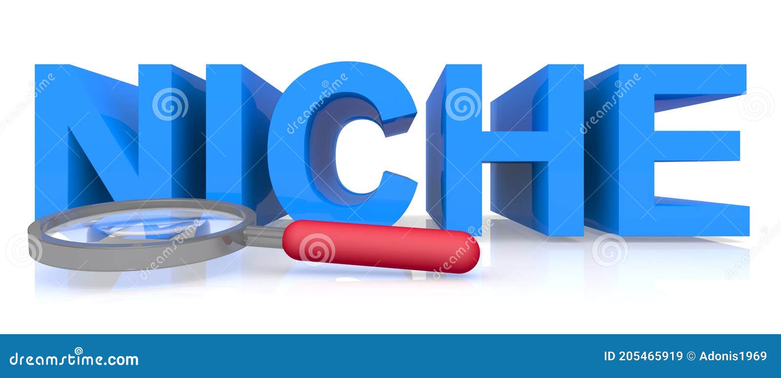 Many Niche Groups People Clustered Around Niches Signs Royalty-Free ...