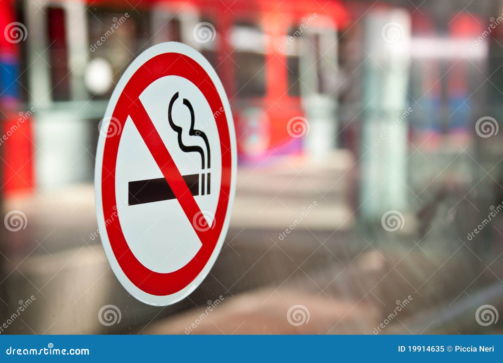 Nichtraucher stockbild. Bild von rauchen, verbot, hygiene - 19914635
