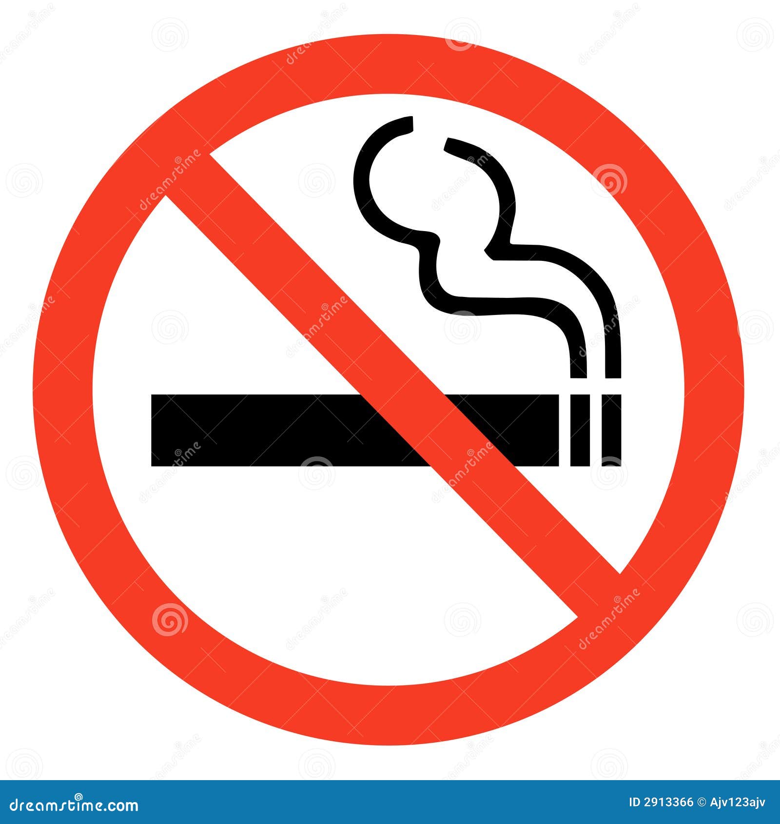 Nichtraucher vektor abbildung. Illustration von rauch - 2913366