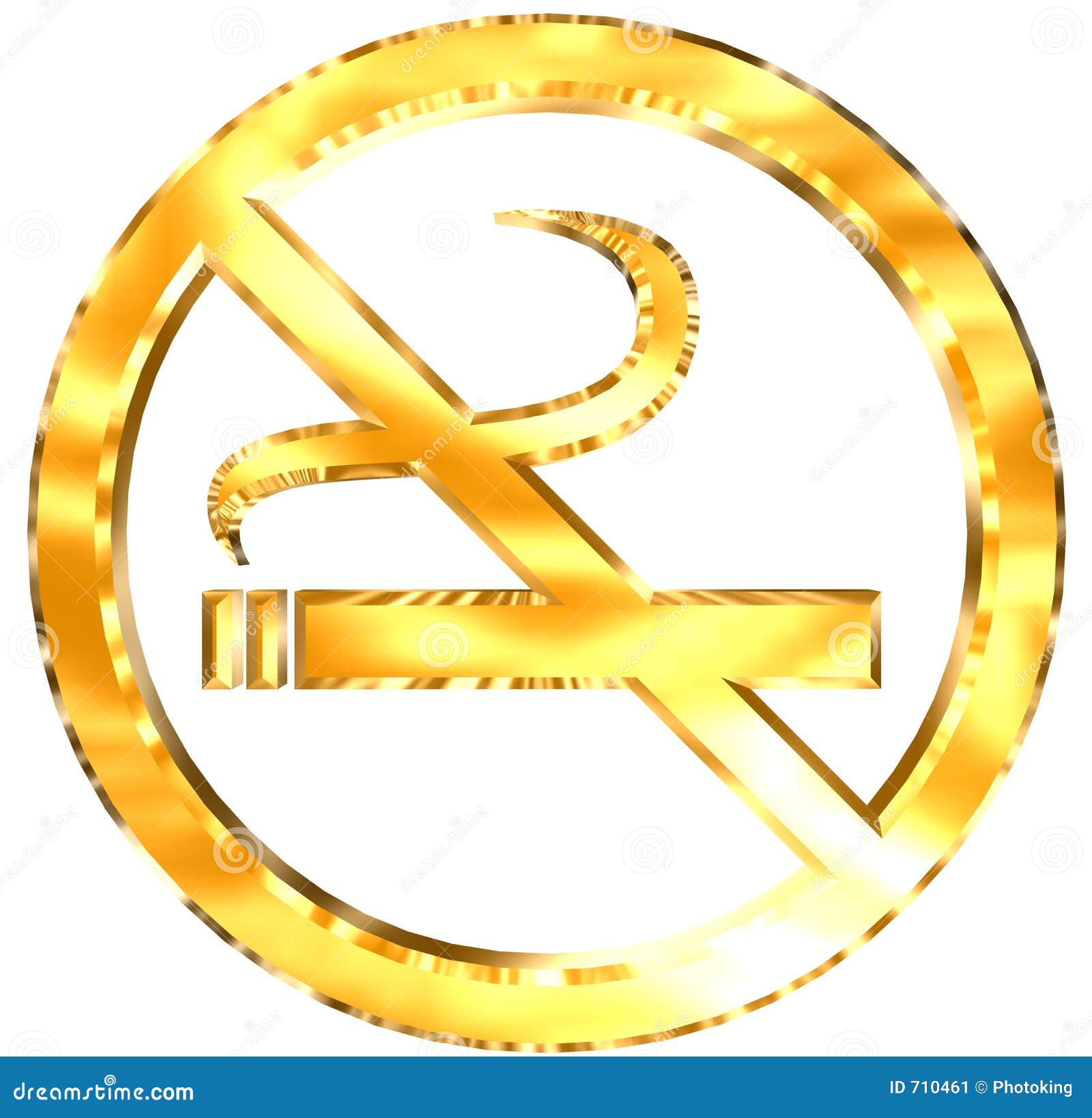 Nichtraucher stock abbildung. Illustration von rauchen - 710461