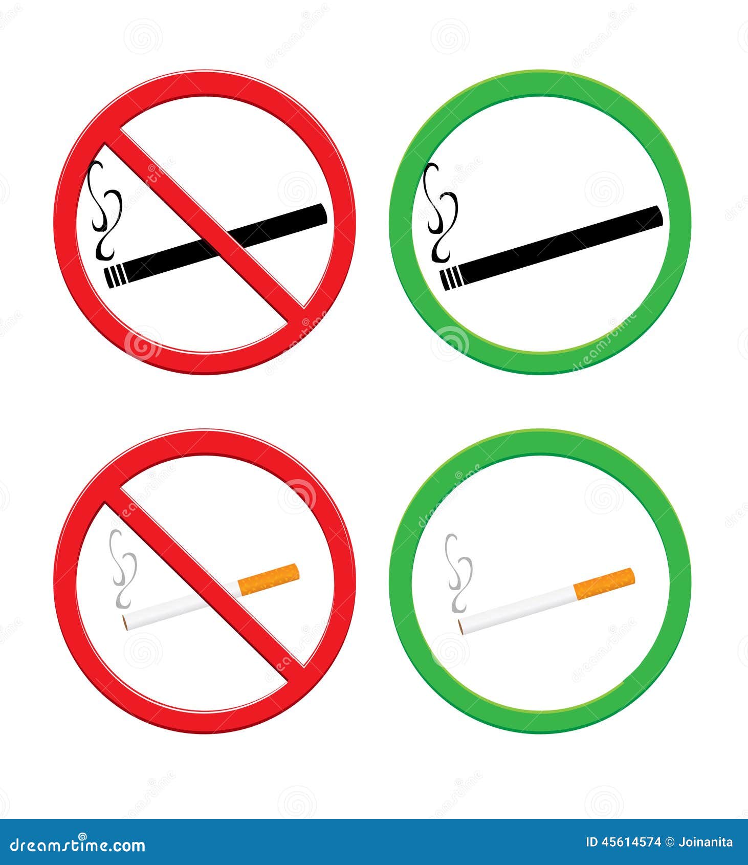 Nichtraucher- Und Raucherzone Vektor Abbildung - Illustration von ...