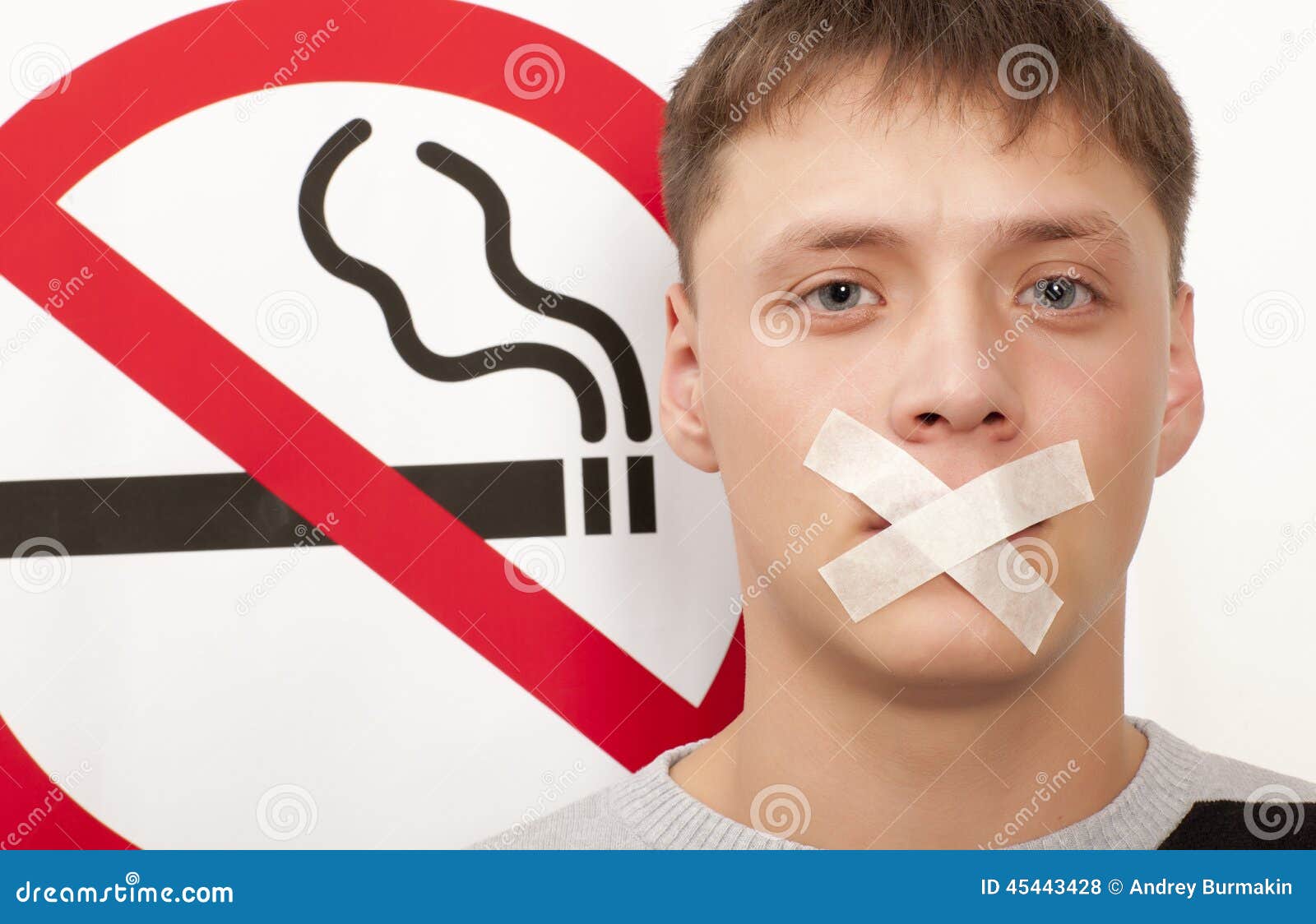 Nichtraucherkonzept stockfoto. Bild von haar, süchtiger - 45443428