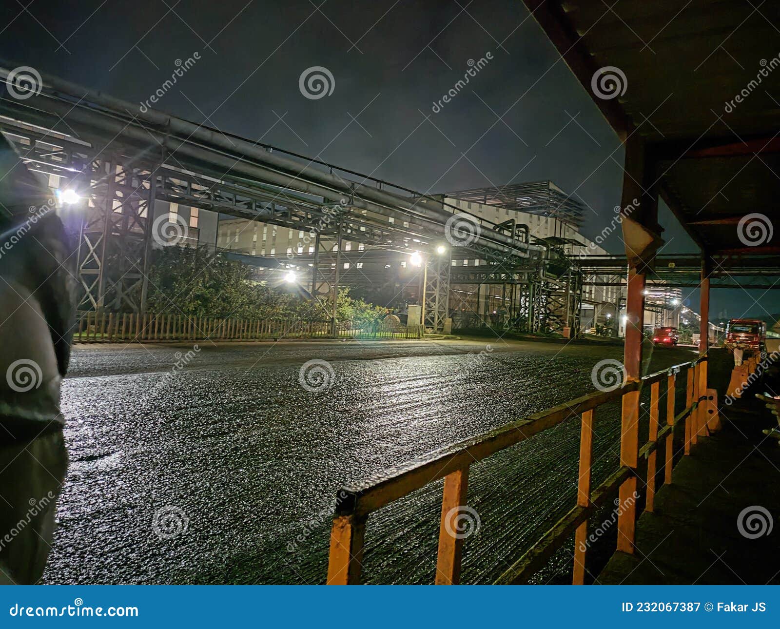 Nickel mine Night industri stock image. Image of transport - 232067387