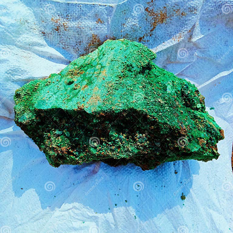 Nickel ore stock image. Image of geology, mining, blue - 262481397
