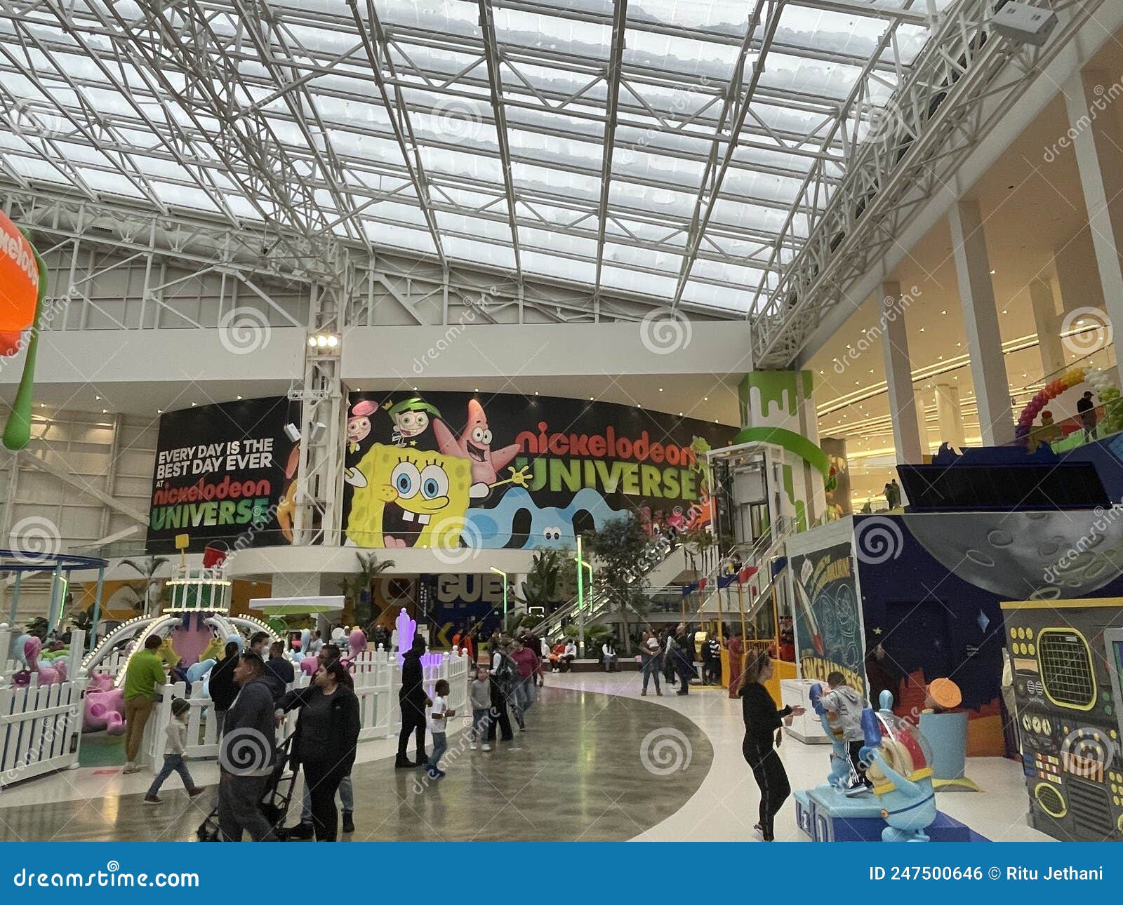 Nickelodeon Universe at the American Dreams Mall in East Rutherford ... Nickelodeon Universe at the American Dreams Mall in East Rutherford ...