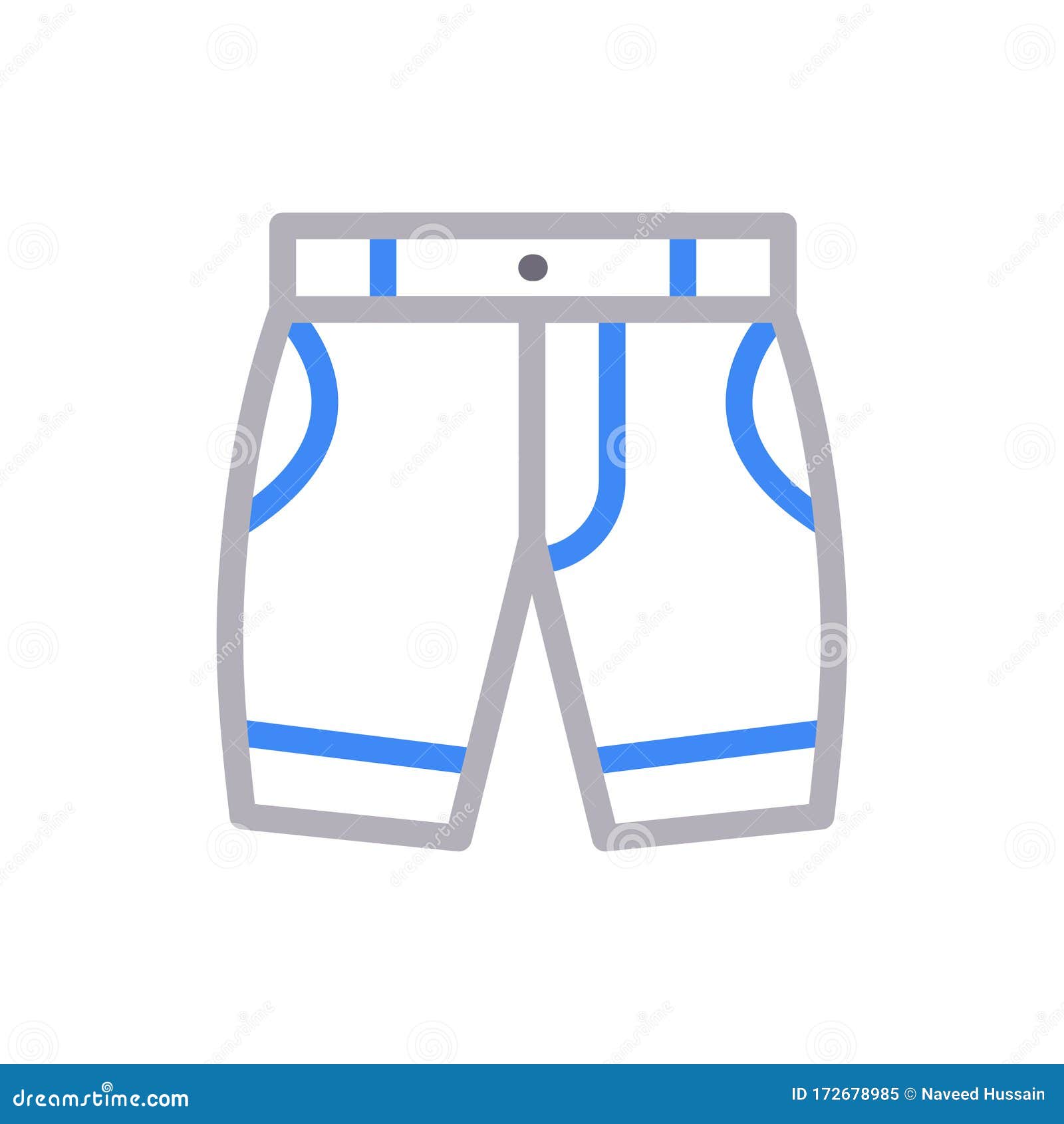 Nicker Vector Color Line Icon Stock Vector - Illustration of holiday ...