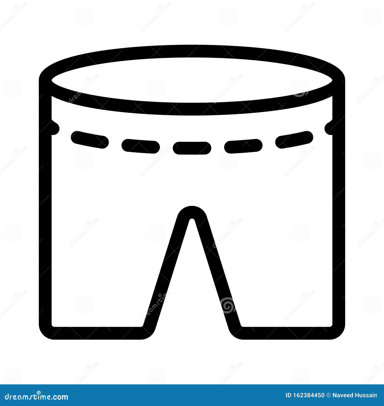 Nicker thin line icon stock illustration. Illustration of beautiful ...