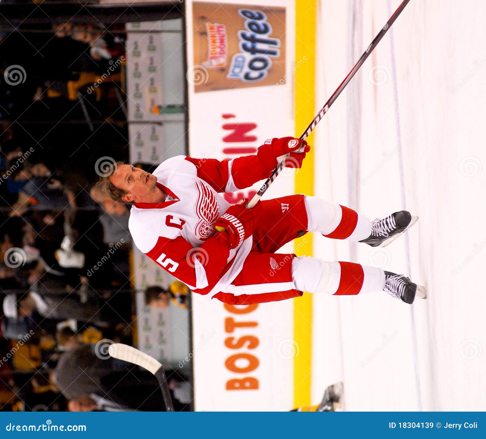 Nicklas Lidstrom Detroit Red Wings Editorial Stock Image - Image of ...