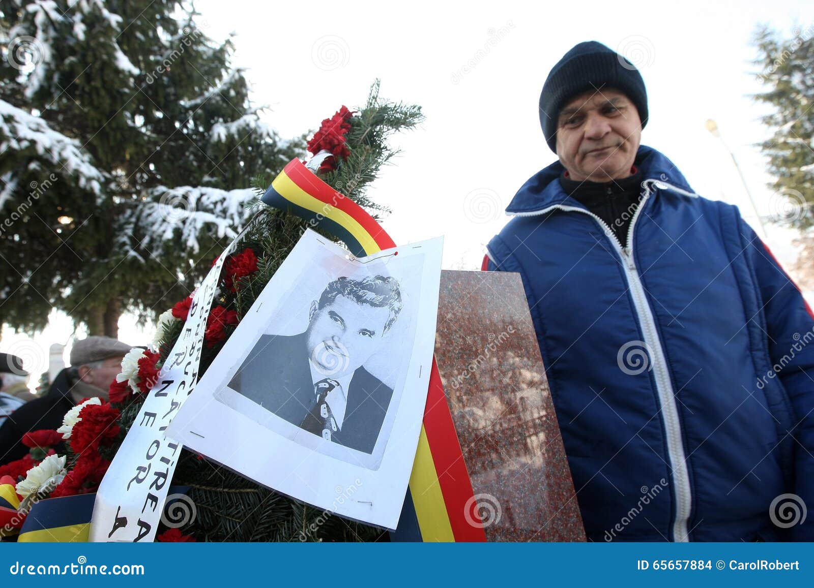 NICOLAE CEAUSESCU imagen de archivo editorial. Imagen de recuerde ...