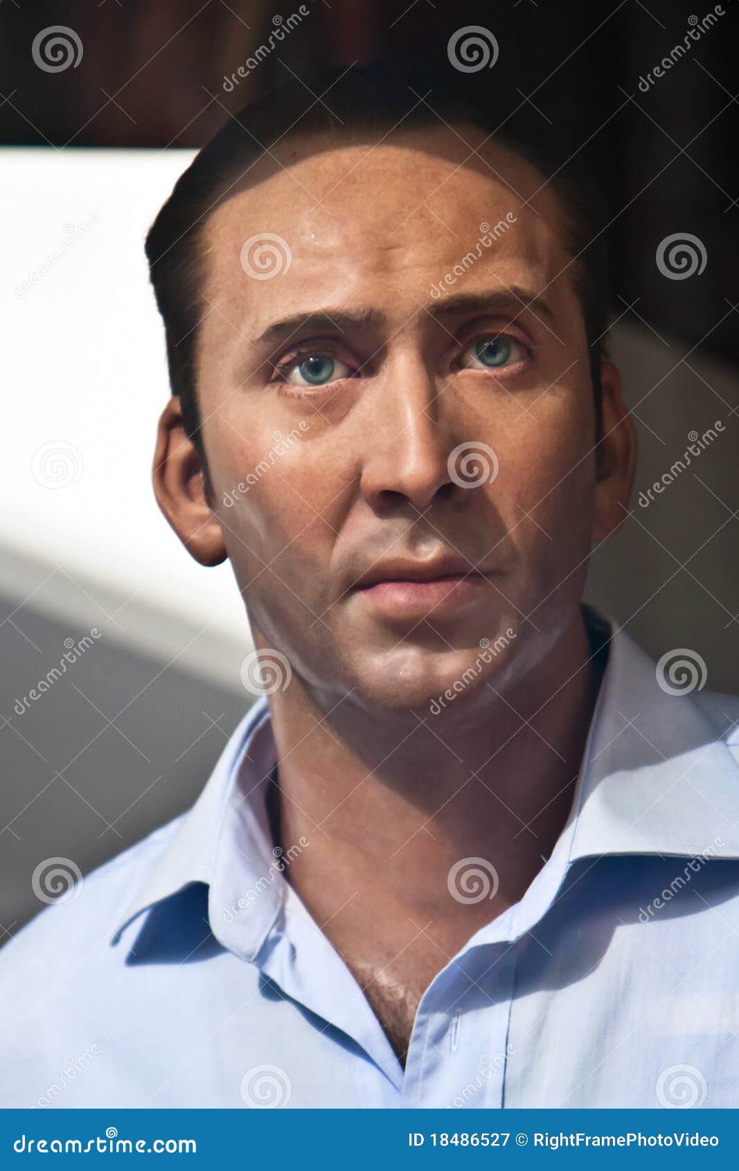 Nicolas Cage - Estatua De La Cera Fotografía editorial - Imagen de ...