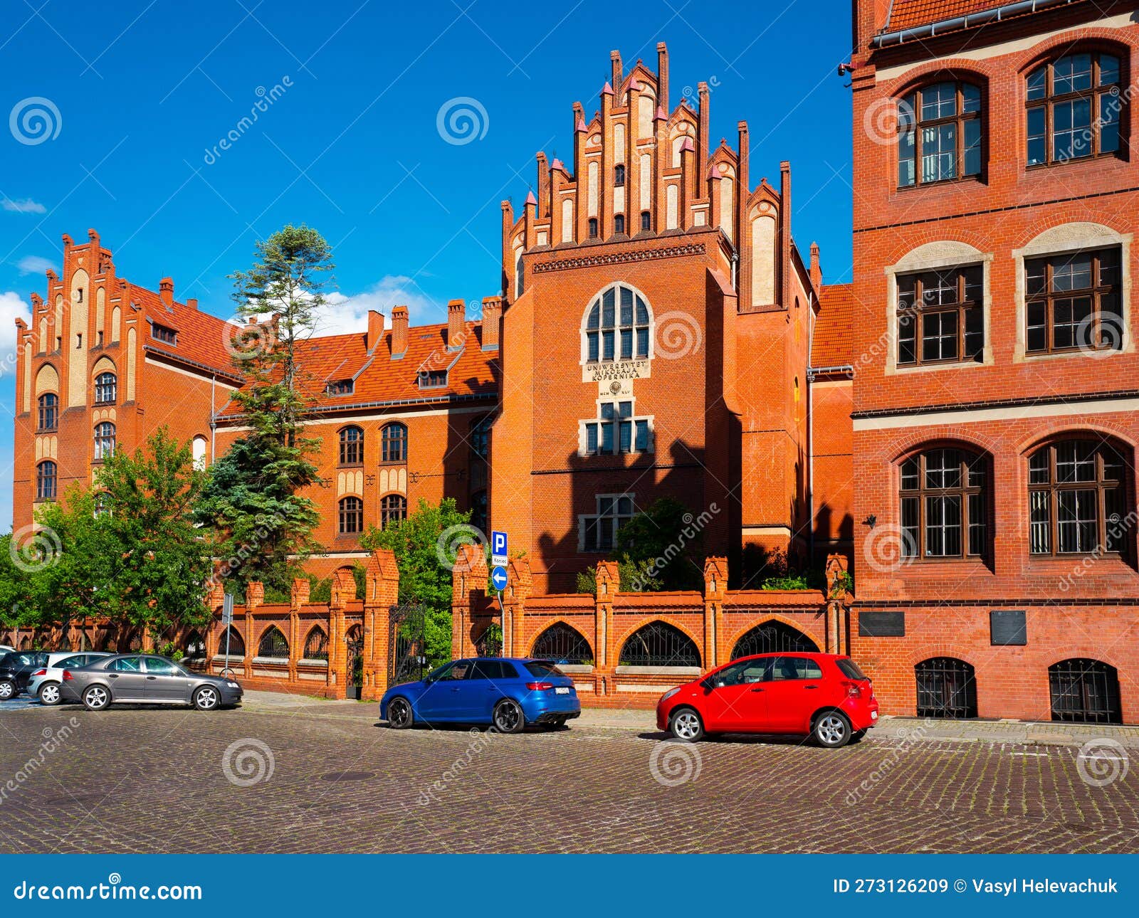 Nicolaus Copernicus University Building Torun Poland Editorial Stock ...
