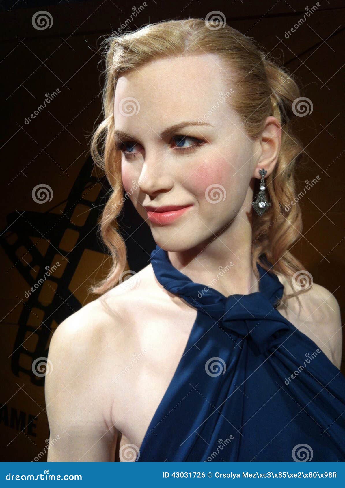 Nicole Kidman wax figure editorial photo. Image of austria - 43031726