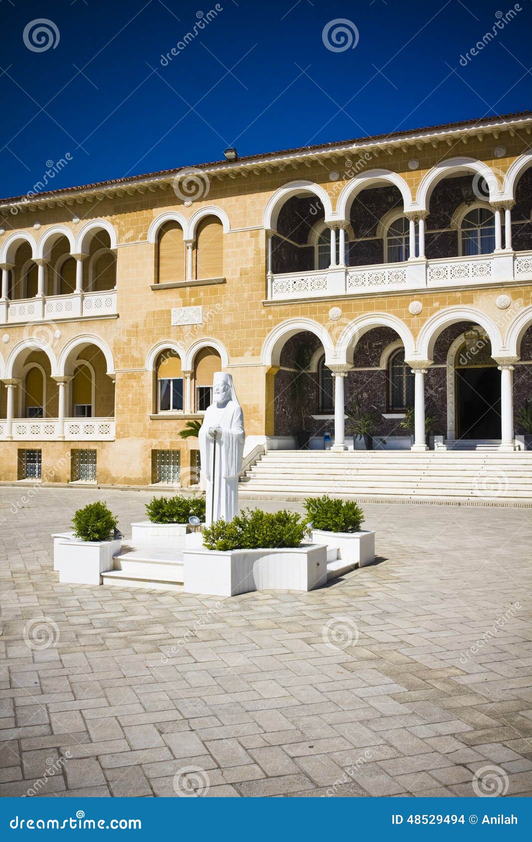 Nicosia, Cyprus stock photo. Image of tree, green, blue - 48529494