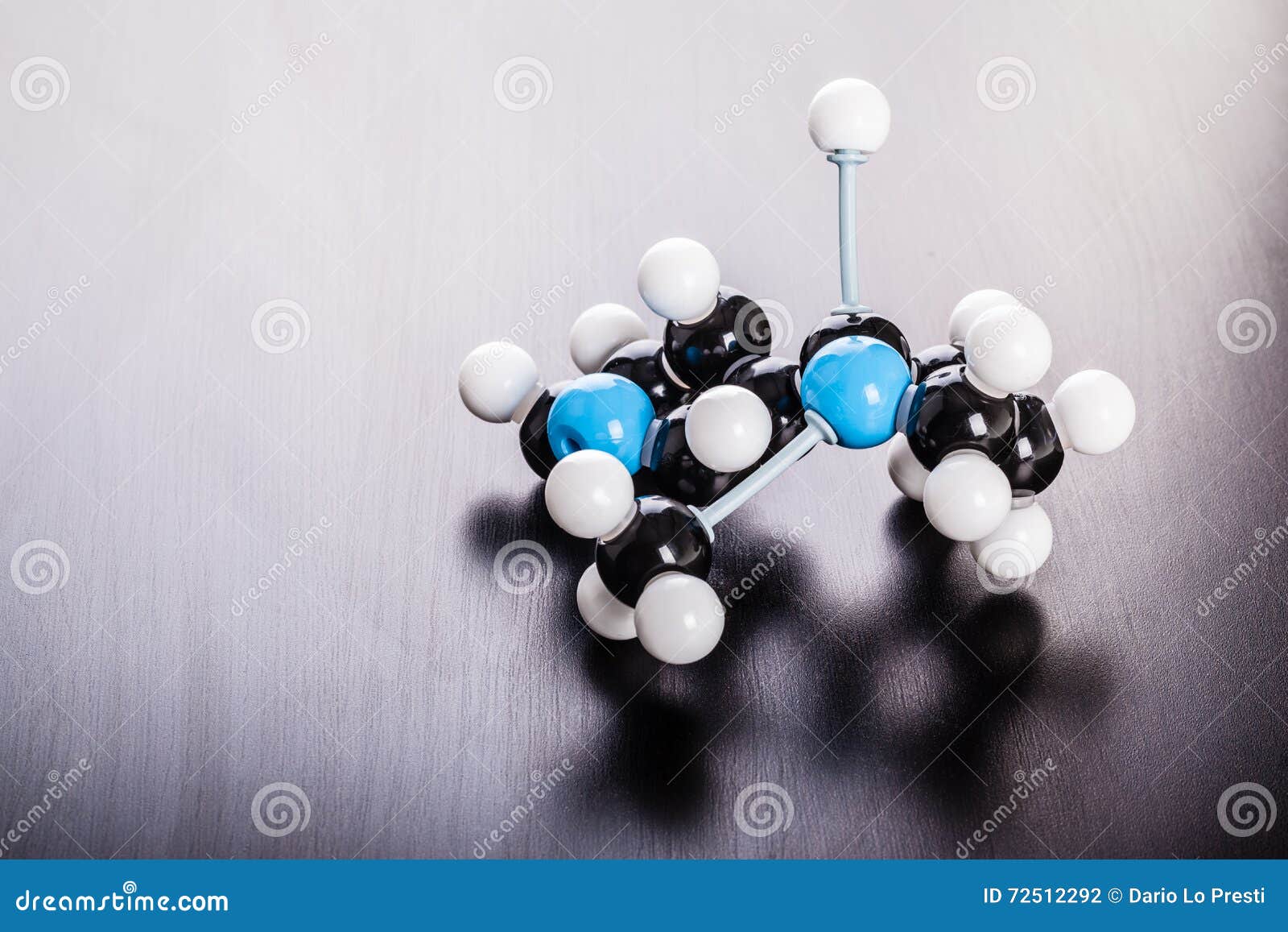 Nicotine molecular model stock photo. Image of object - 72512292