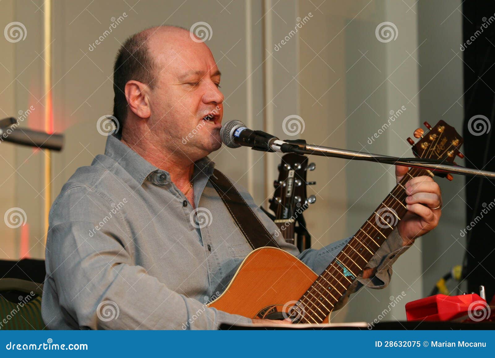 Nicu Alifantis editorial image. Image of guitarist, stage - 28632075
