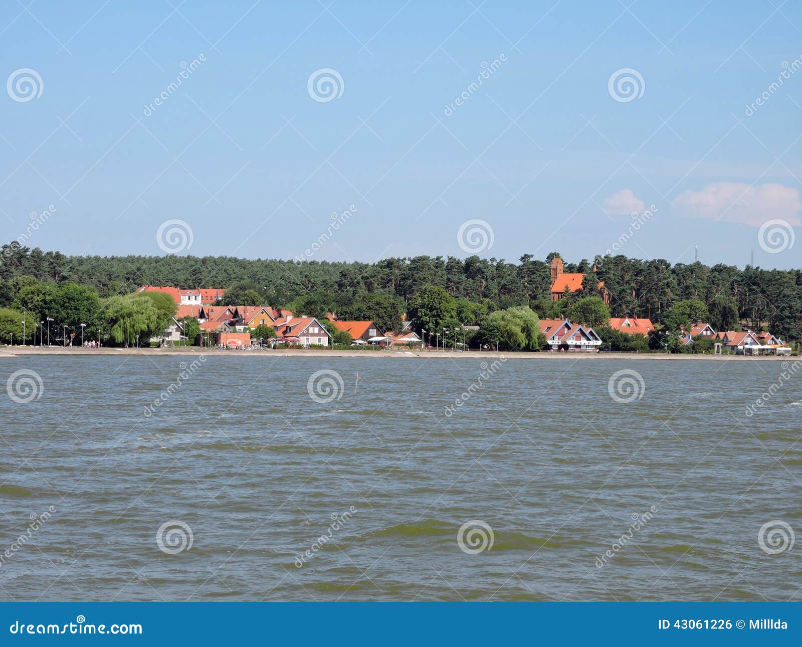 Nida City, Lithuania stock photo. Image of holiday, tourism - 43061226