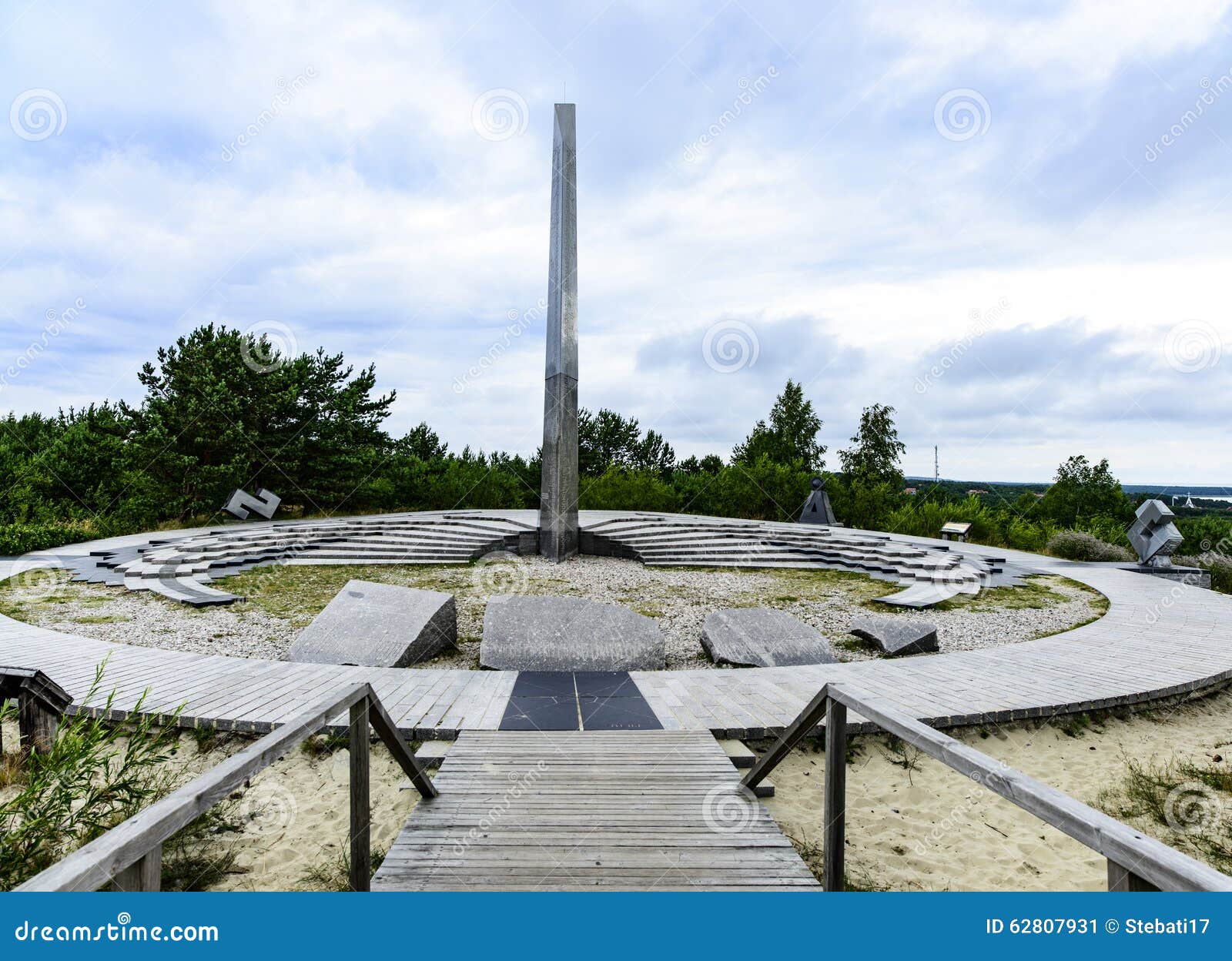 Nida, Penisola Di Neringa, Lituania, Europa Fotografia Editoriale ...