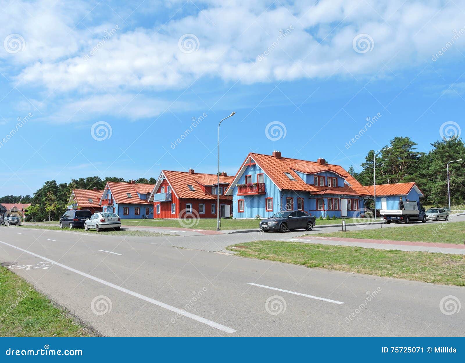 Nida Resort Town, Lithuania Editorial Photo - Image of tourist ...