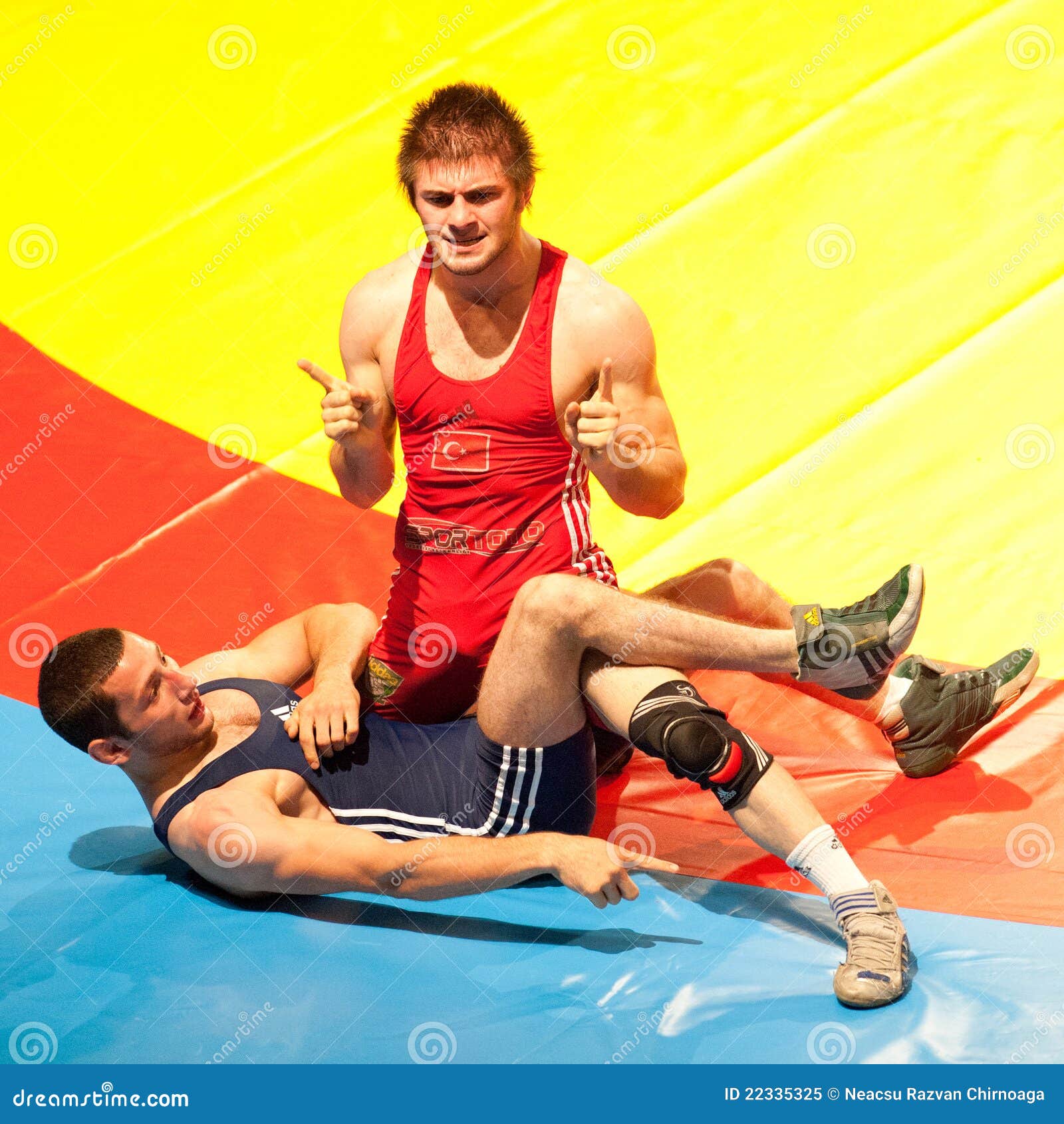 Niet Geïdentificeerde Worstelaars Redactionele Afbeelding - Image of ...
