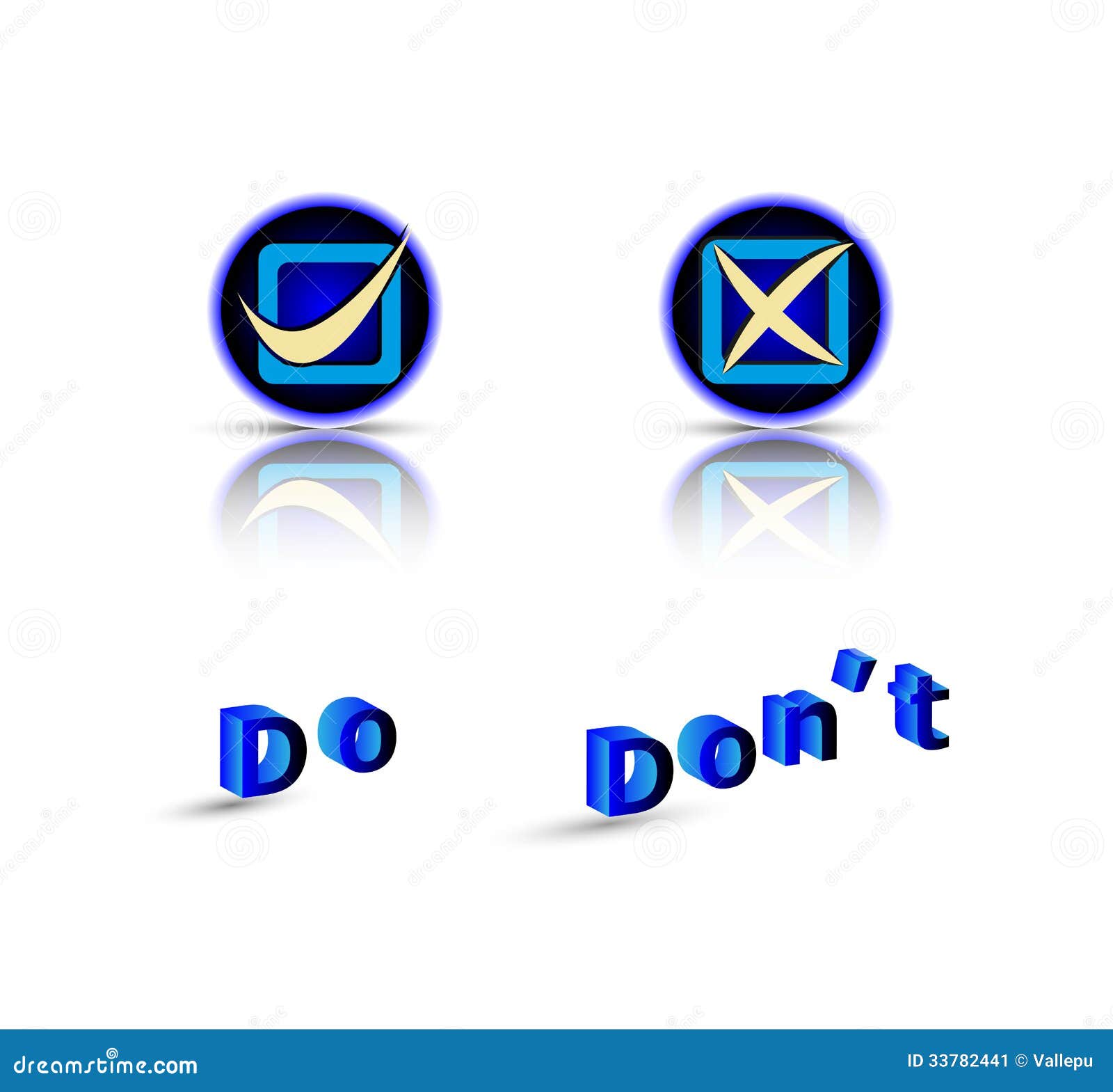 Niet symbool met tekst stock illustratie. Illustration of zaken - 33782441