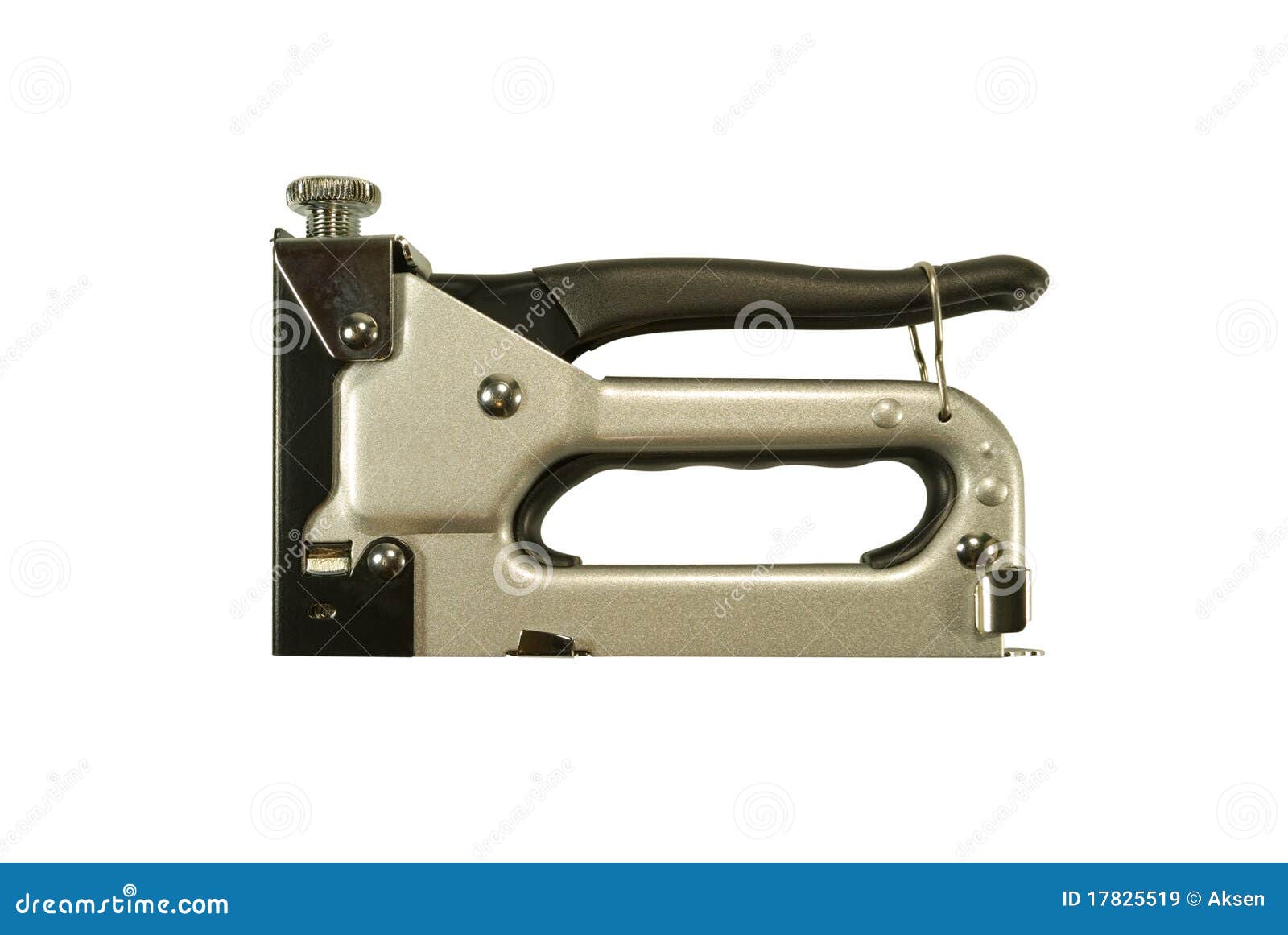 Nietmachine stock afbeelding. Image of kromming, meubilair - 17825519