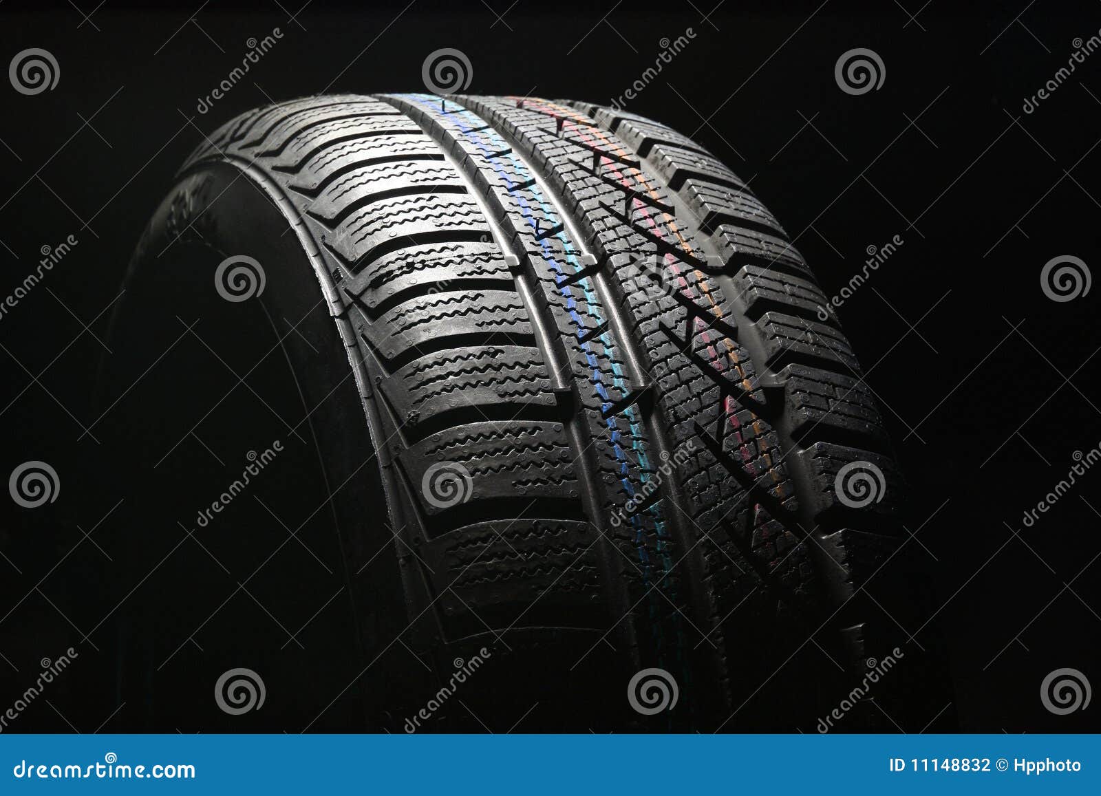 Nieuwe Dichte Omhooggaand Van De Autoband Stock Foto - Image of ...