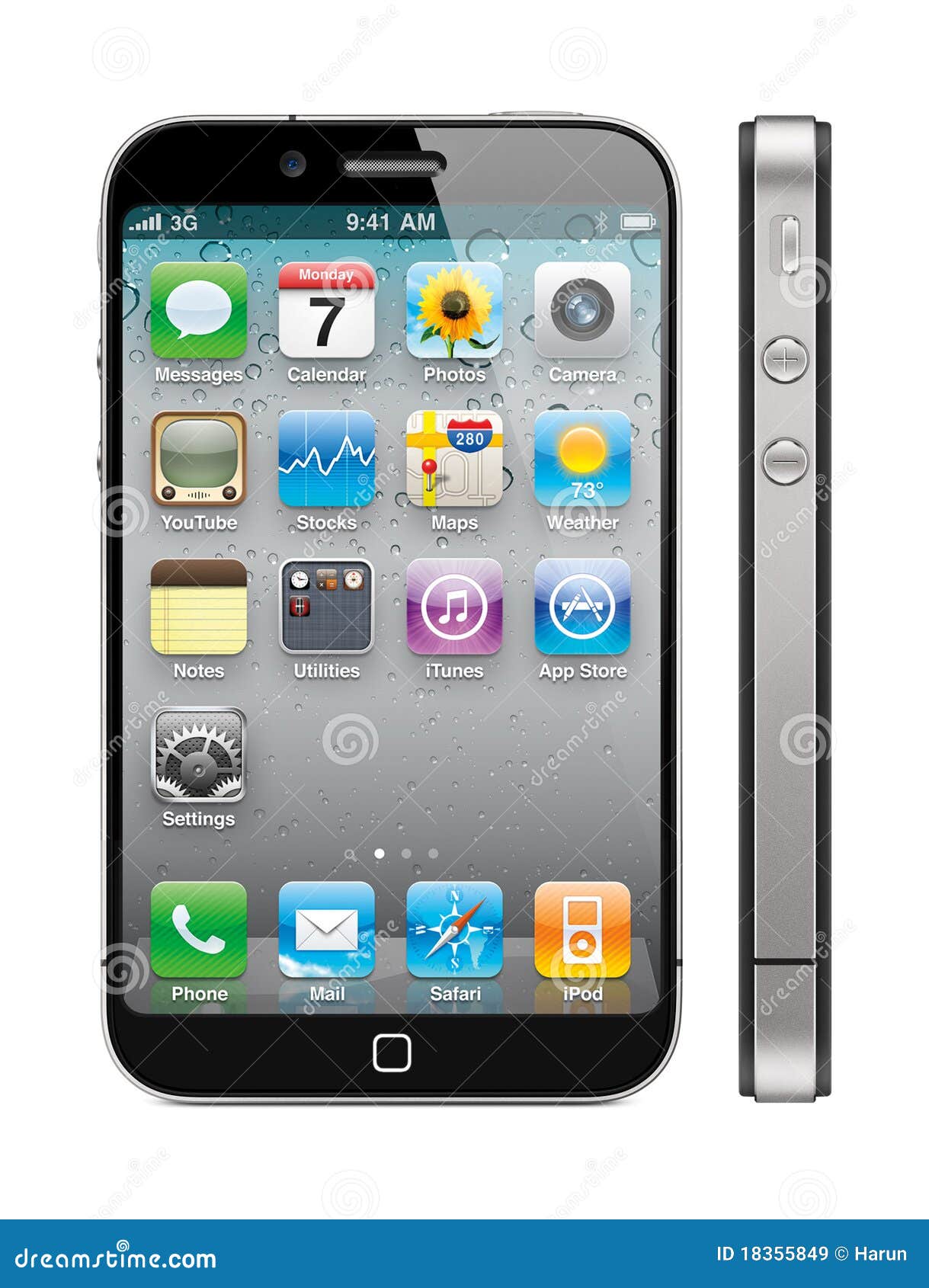 Nieuwe IPhone 5 Van De Appel Concept Redactionele Stock Afbeelding ...