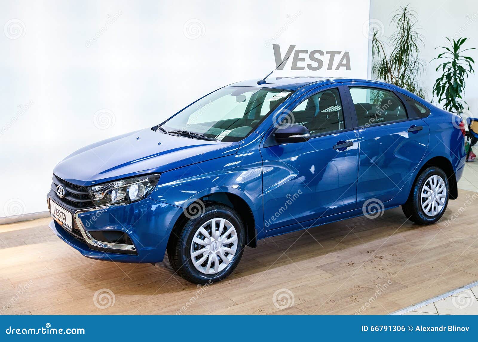 Nieuwe Russische Auto Lada Vesta Redactionele Foto - Image of ...