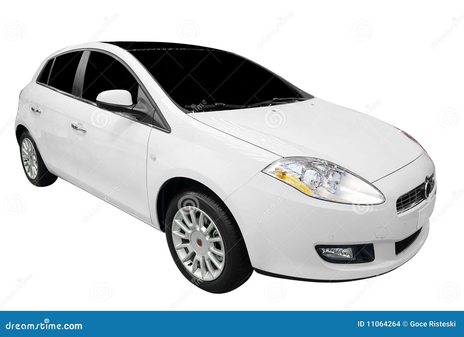 Nieuwe witte auto stock foto. Image of auto, aandrijving - 11064264