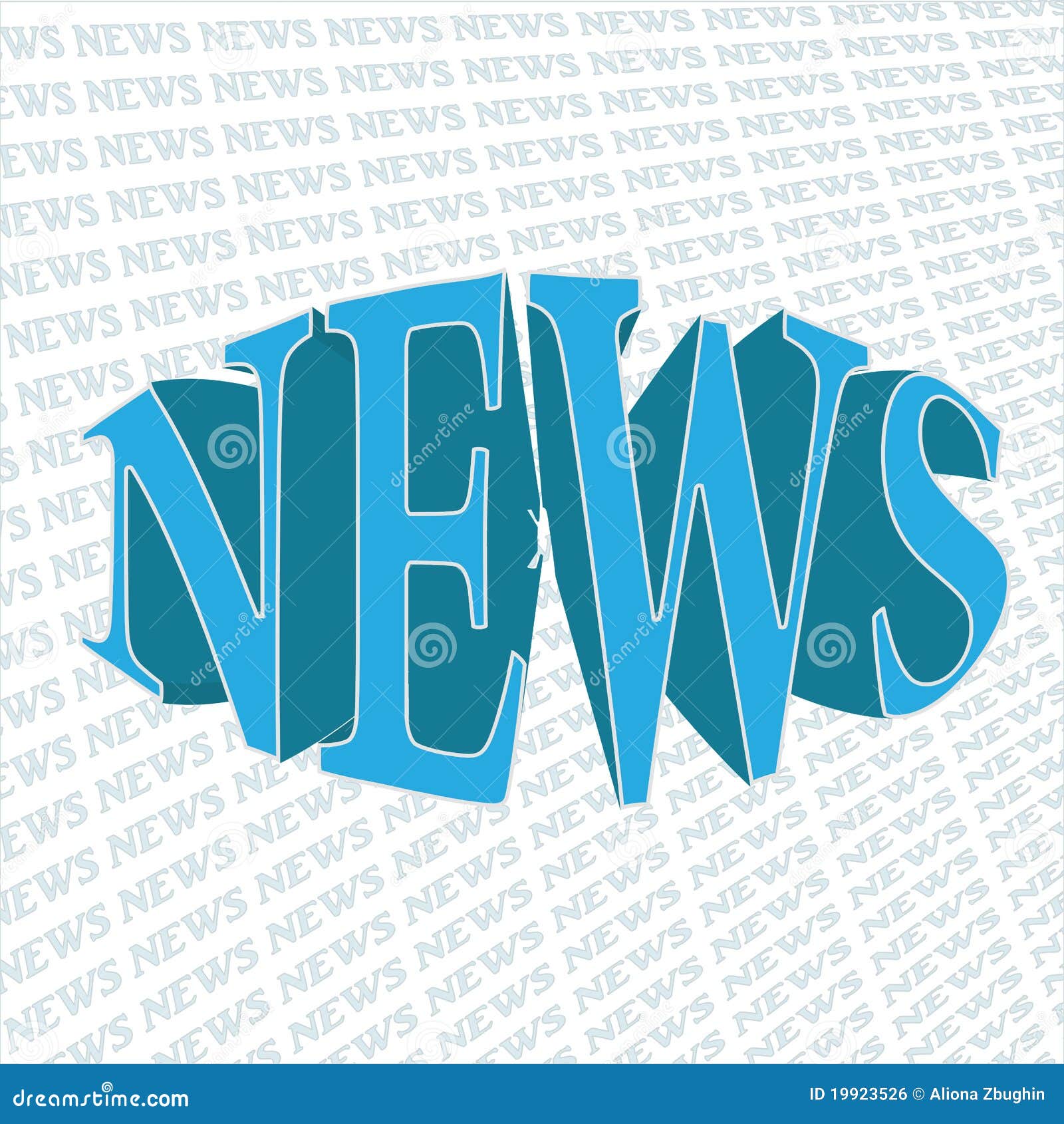 Nieuws vector illustratie. Illustration of stijl, element - 19923526