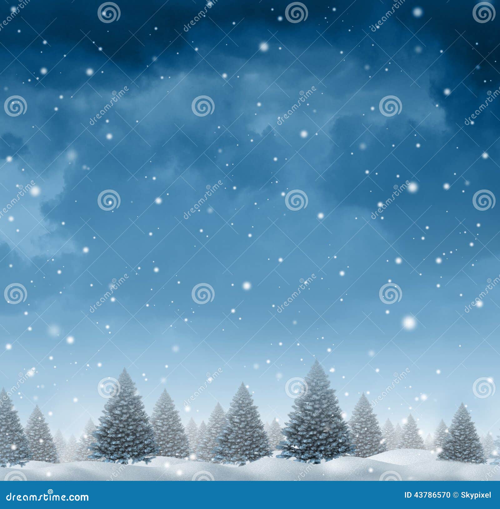 Nieve Background stock de ilustración. Ilustración de humor - 43786570