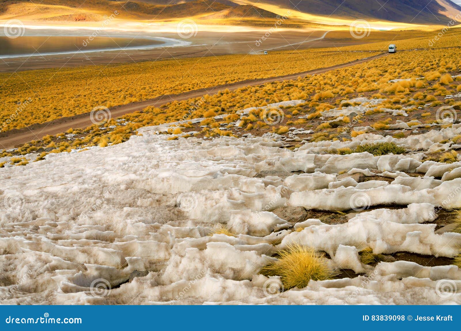 Nieve en Chile foto de archivo. Imagen de laguna, alto - 83839098
