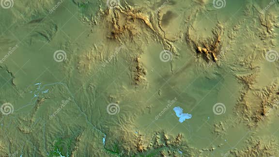 Niger area. Physical map stock illustration. Illustration of physical ...