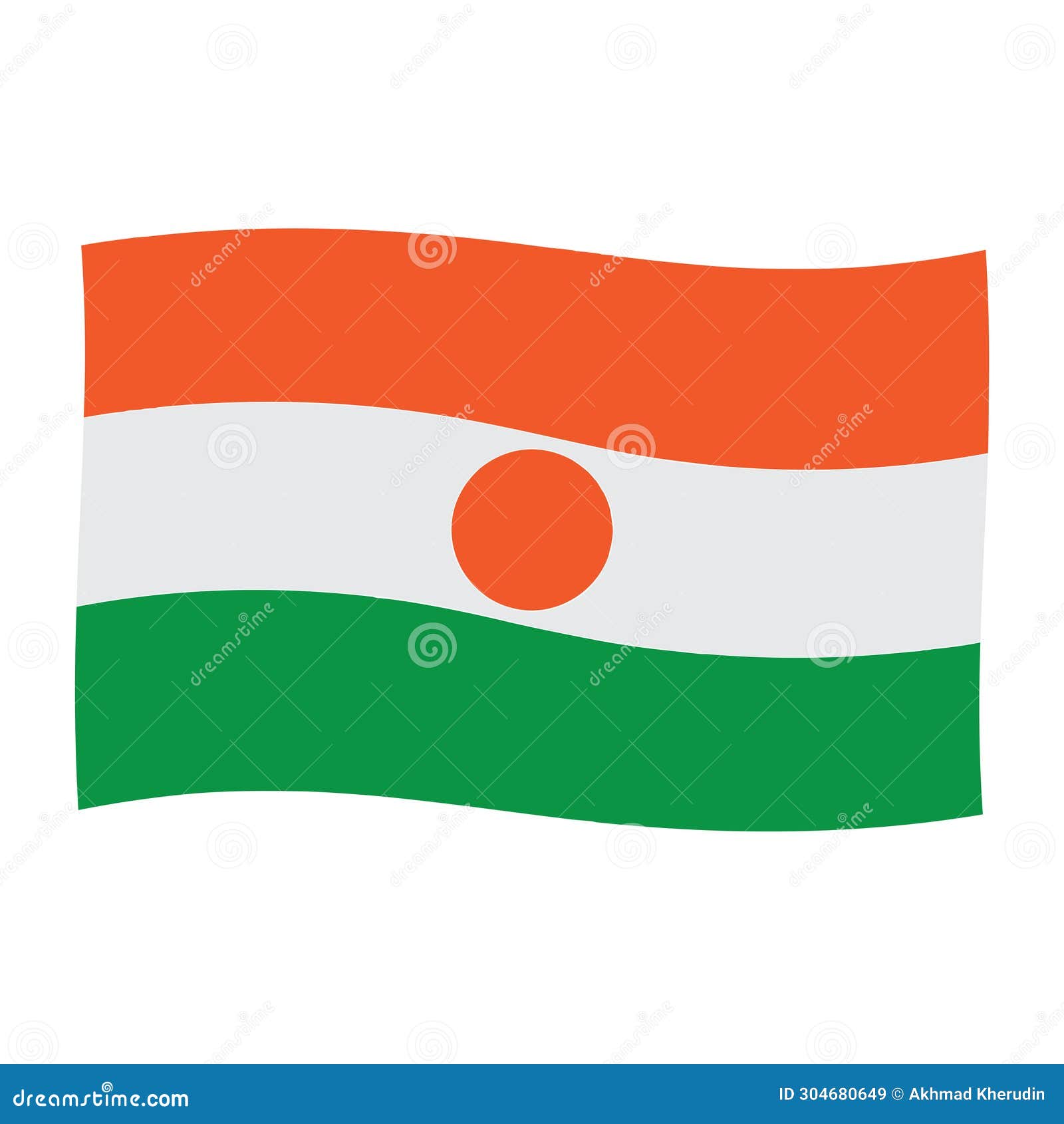 Niger country flag stock illustration. Illustration of celebrate ...