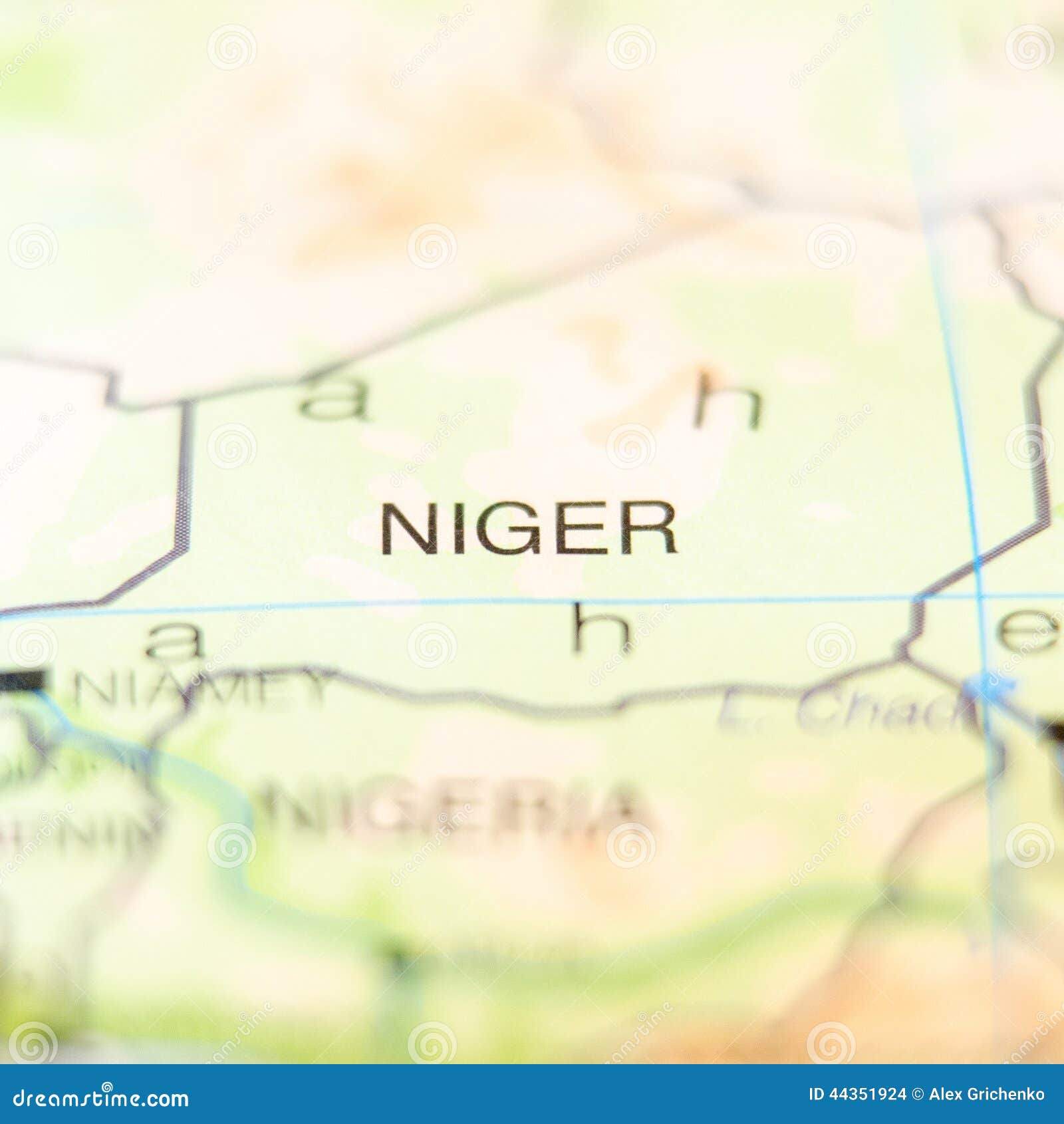 Niger country on map stock photo. Image of territory - 44351924