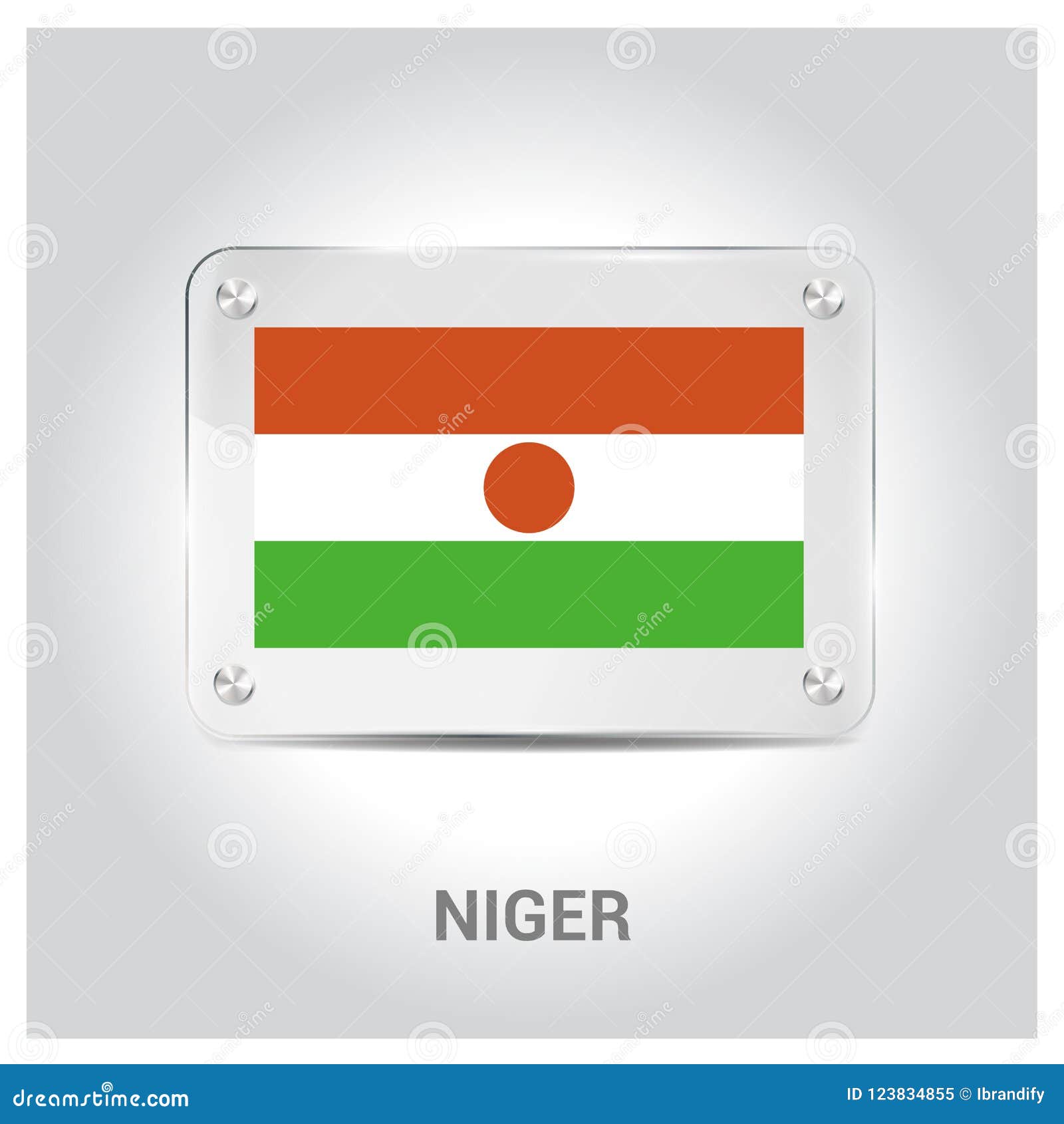 Niger flags design vector stock vector. Illustration of official ...