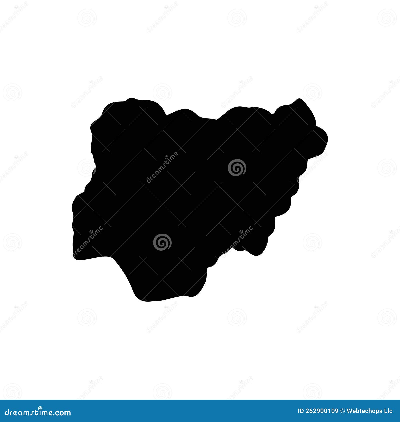 Black Solid Icon for Niger, Africa and Map Stock Vector - Illustration ...