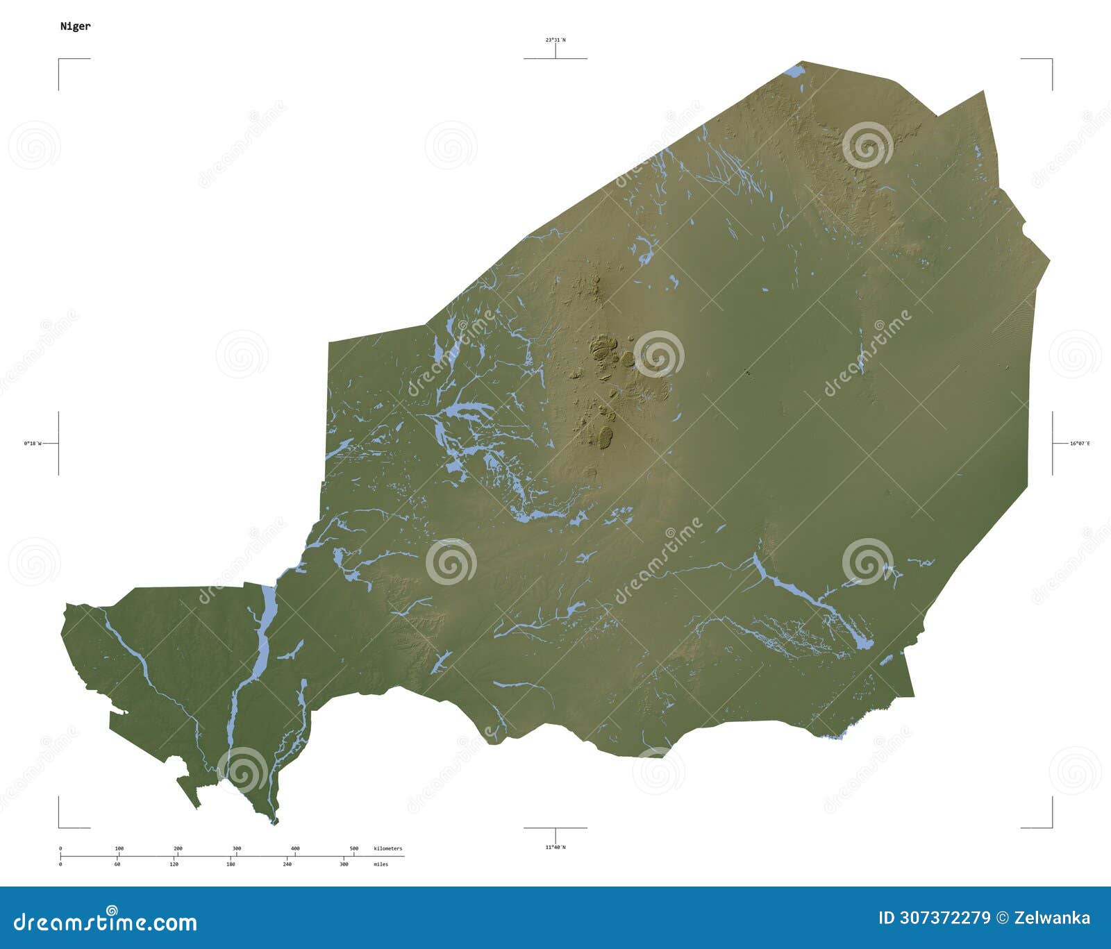 Niger shape on white. Pale stock illustration. Illustration of ...