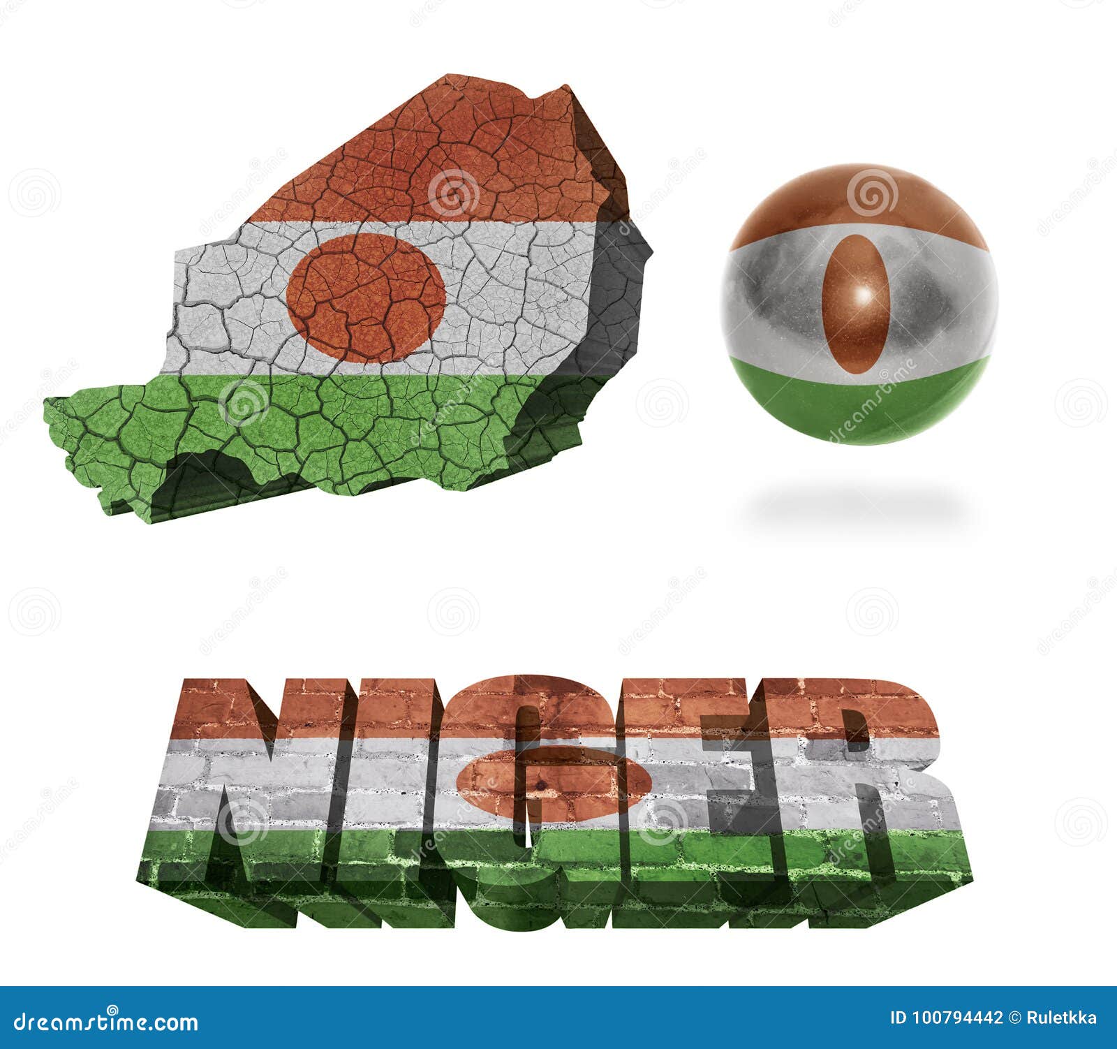 Niger Symbols stock illustration. Illustration of nice - 100794442
