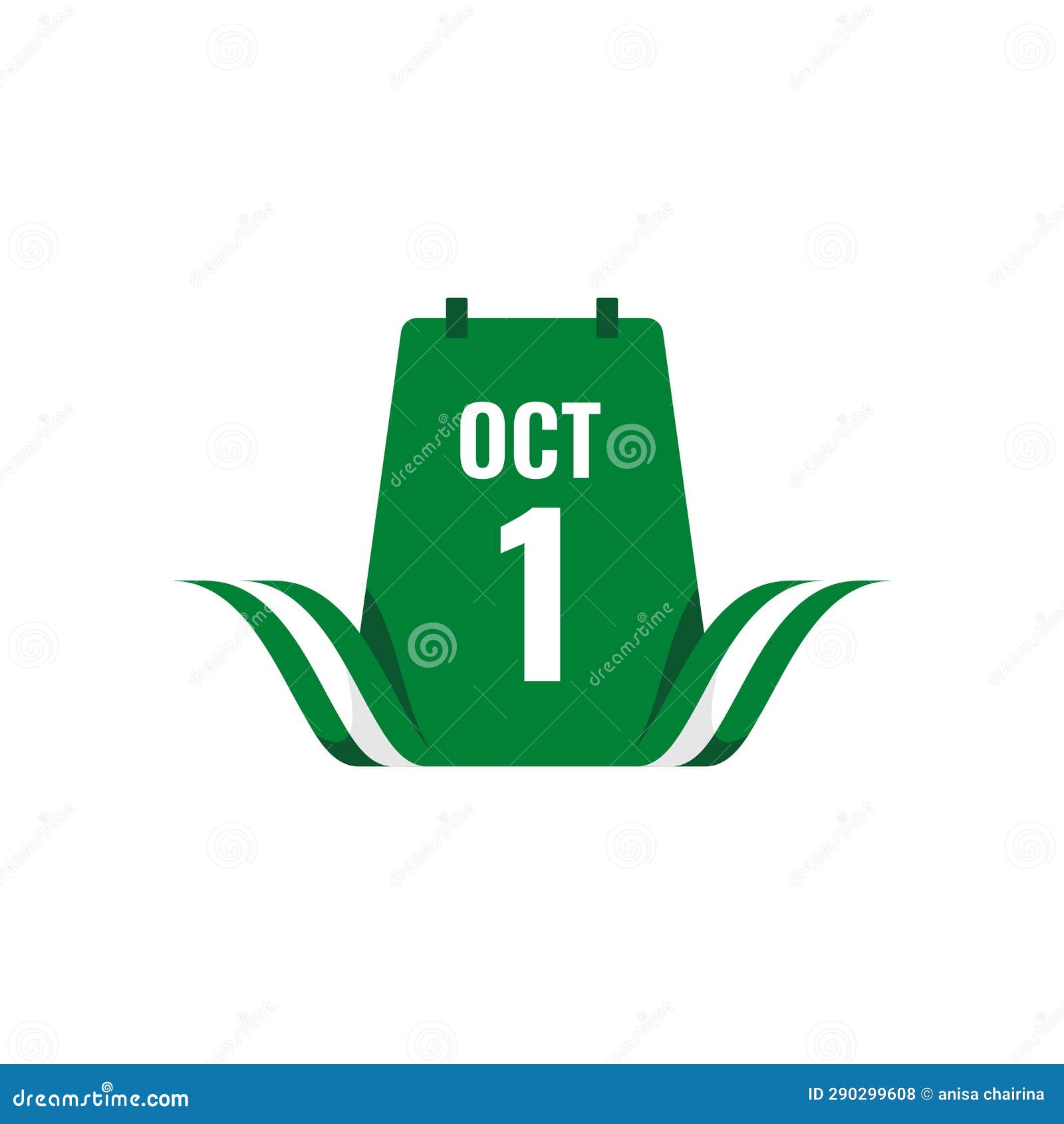 Nigeria Element Independence Day Illustration Design Vector Stock ...