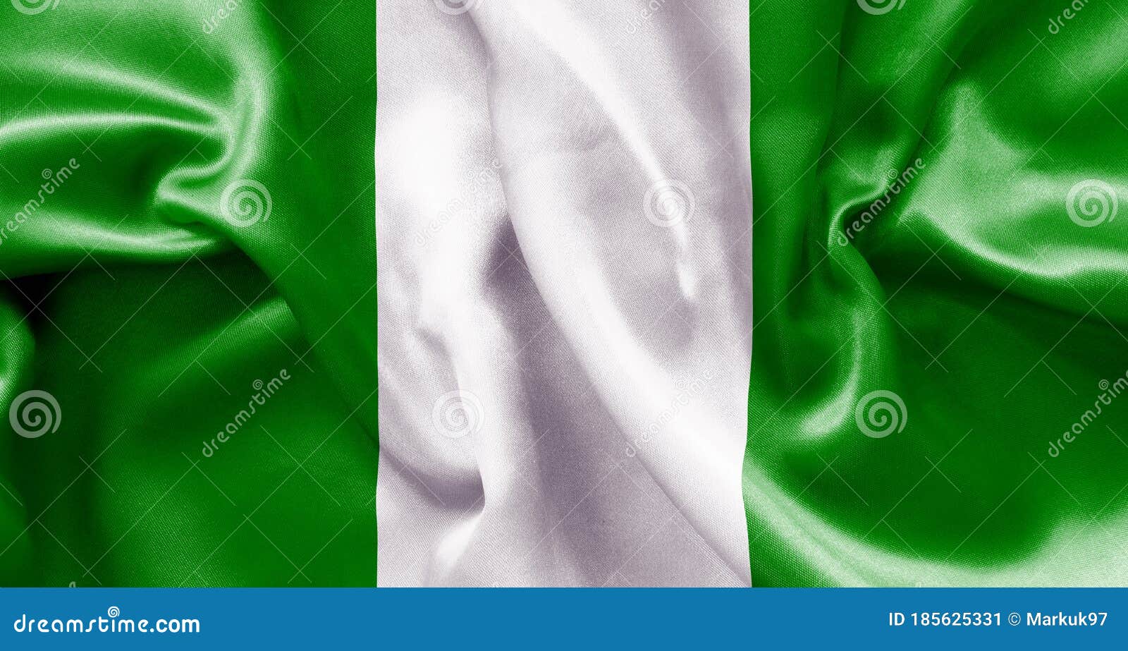 Nigeria Flag Rippled stock image. Image of nigeria, texture - 185625331