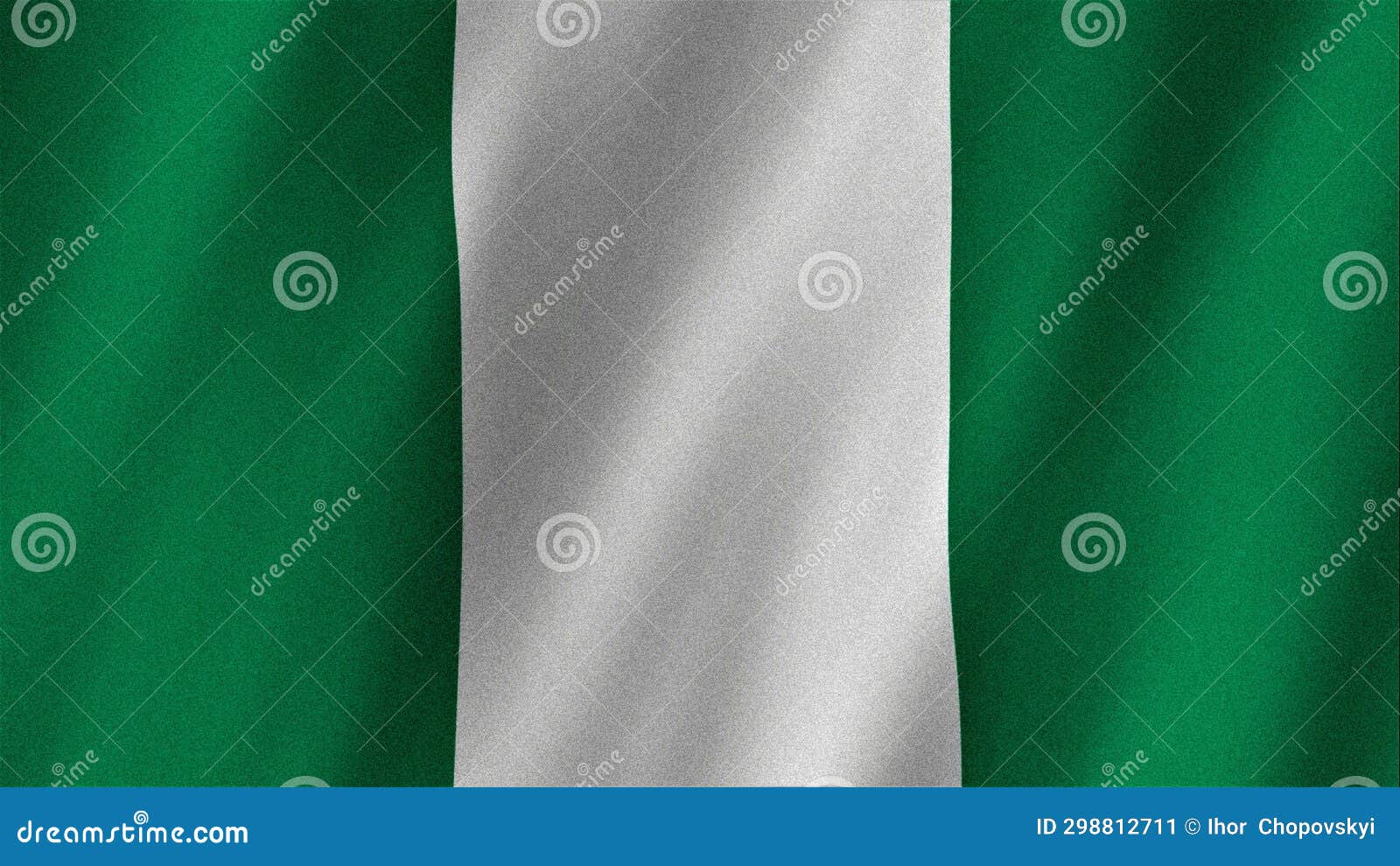 Nigeria Flag Waving in the Wind. Flag of Nigeria Images Stock Image ...