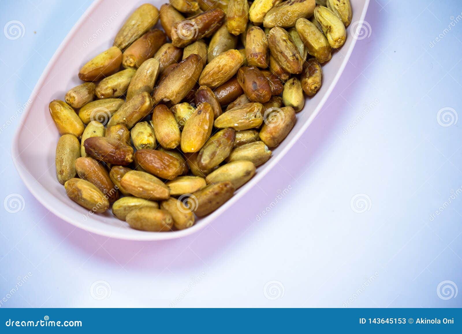 Nigeria Local Dates Isolated with White Background Stock Image - Image ...