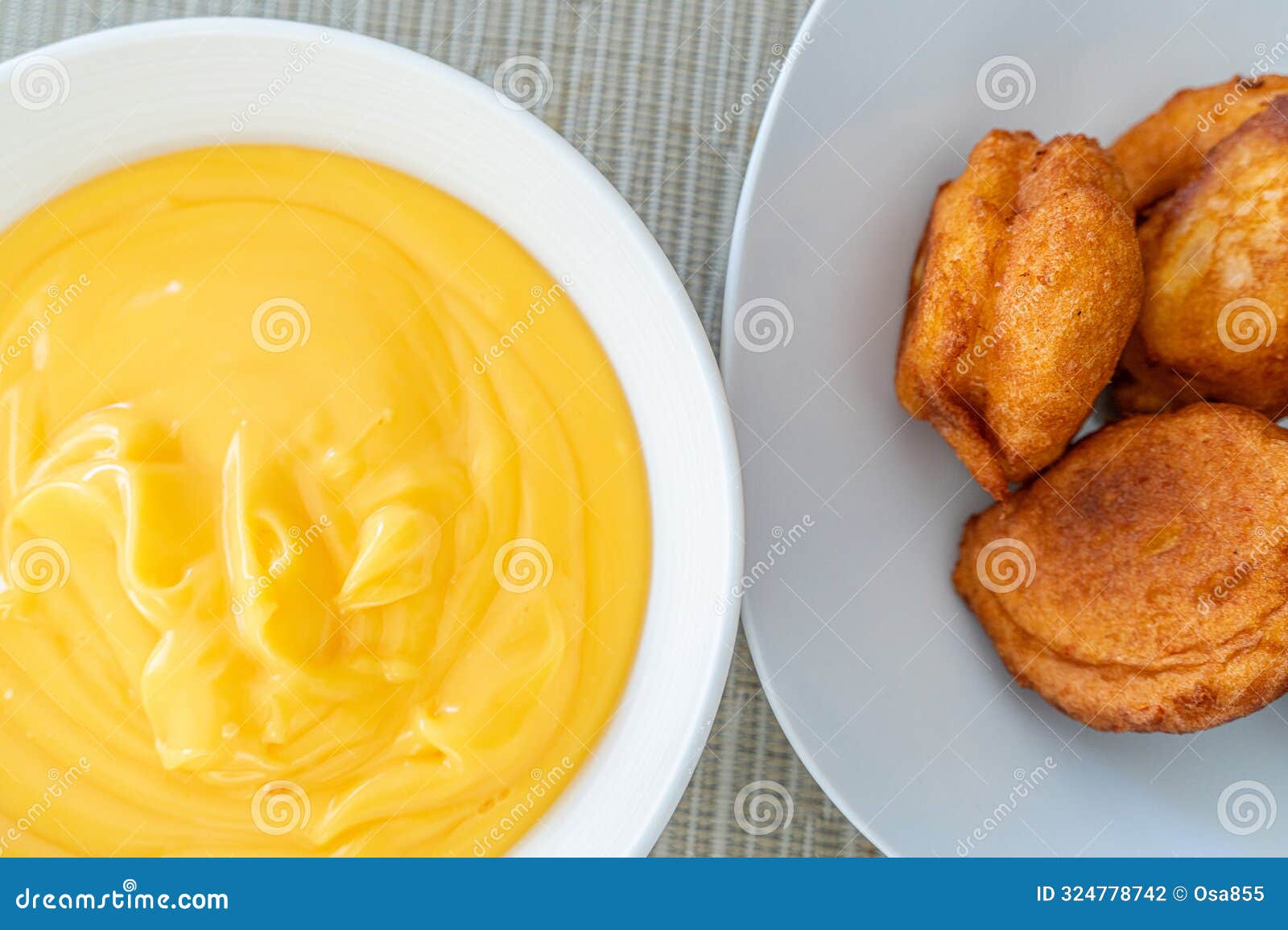 Nigerian Akara Beancakes Ready To Eat Stock Photo - Image of akamu ...