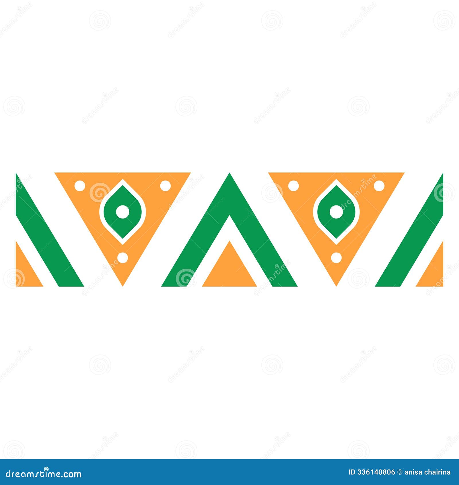 Nigerian Culture Pattern Frame Design Stock Vector - Illustration of ...